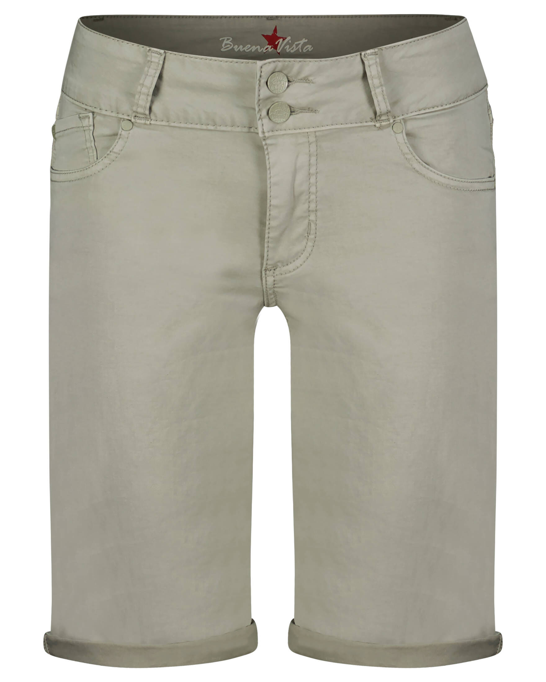 Buena Vista Damen Shorts TUMMYLESS STRETCH TWILL in grau kaufen | engelhorn