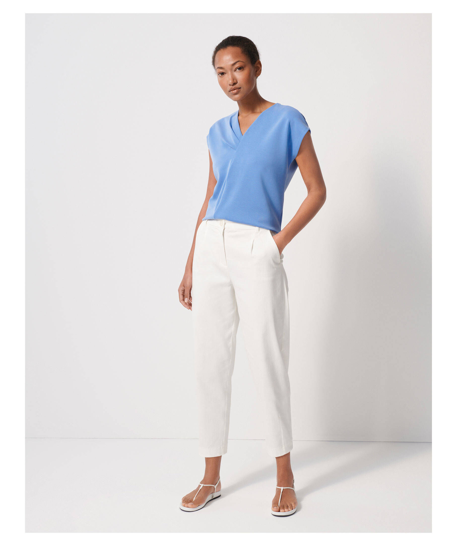 Damen Bundfaltenhose "Caleni"