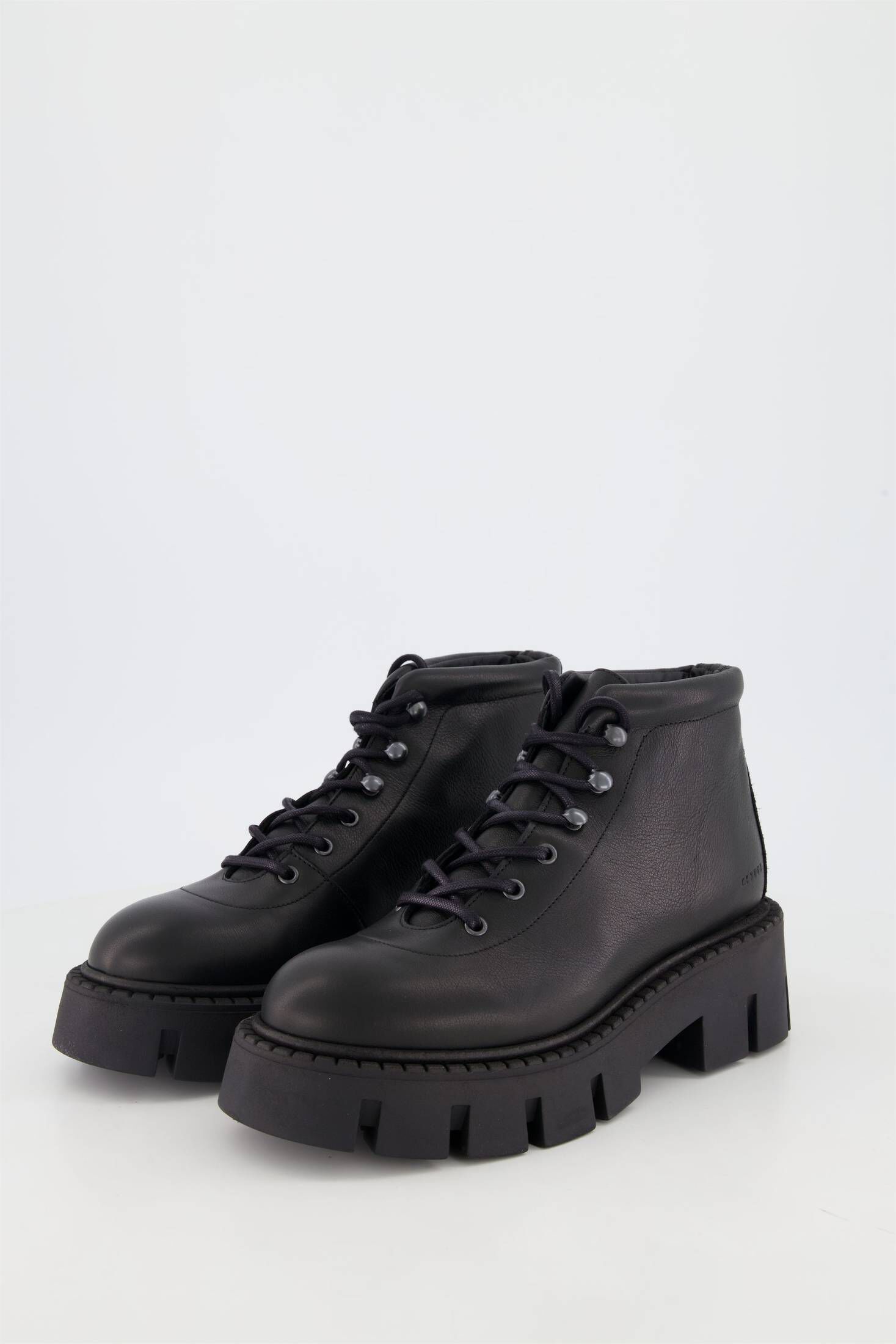 Damen Schnürboots CHUNKY BOOT aus Leder