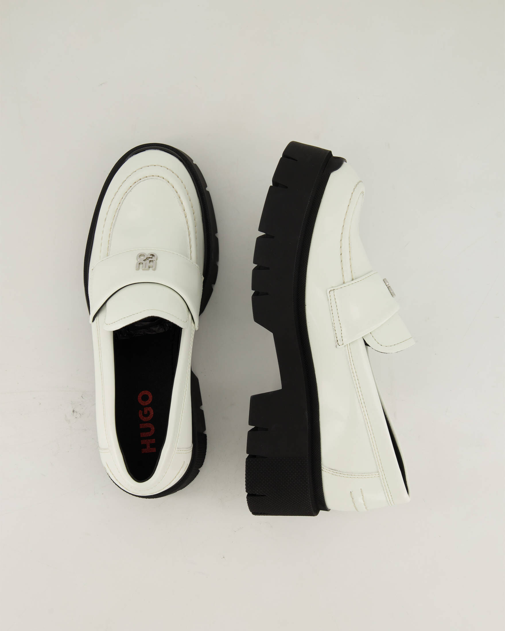 HUGO Damen Loafer KRIS in weiß kaufen | engelhorn