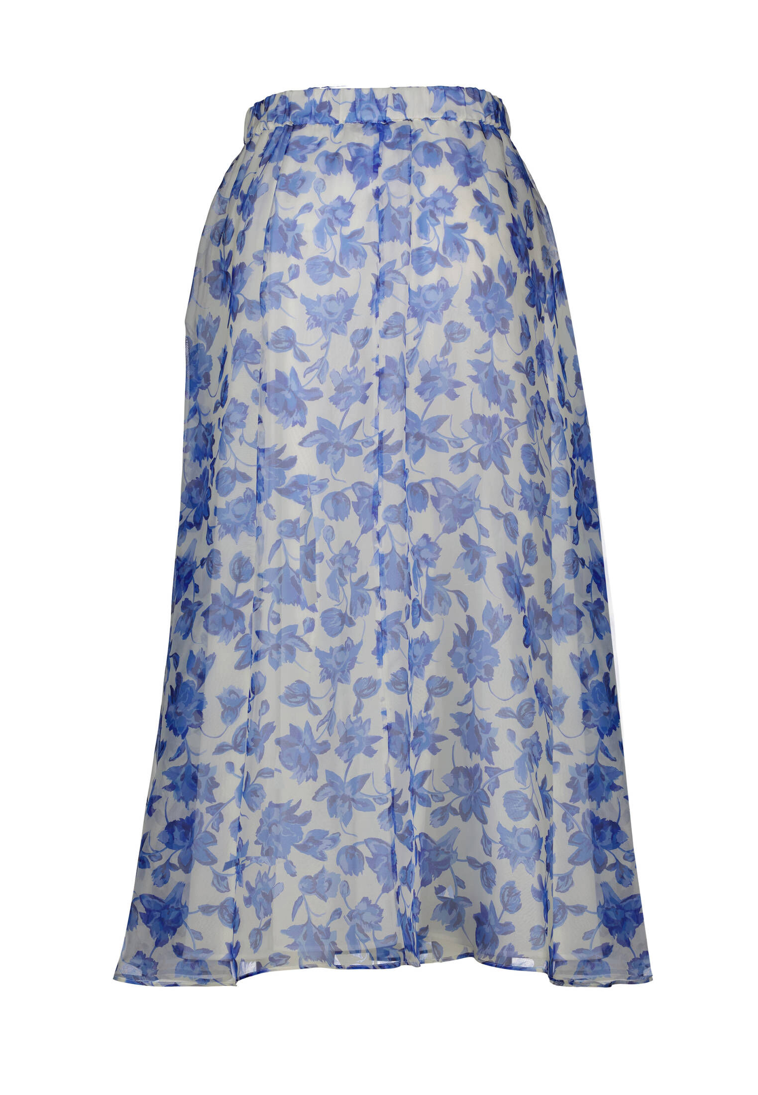 Weekend Max Mara Damen Seidenrock MARCA in blau kaufen | engelhorn