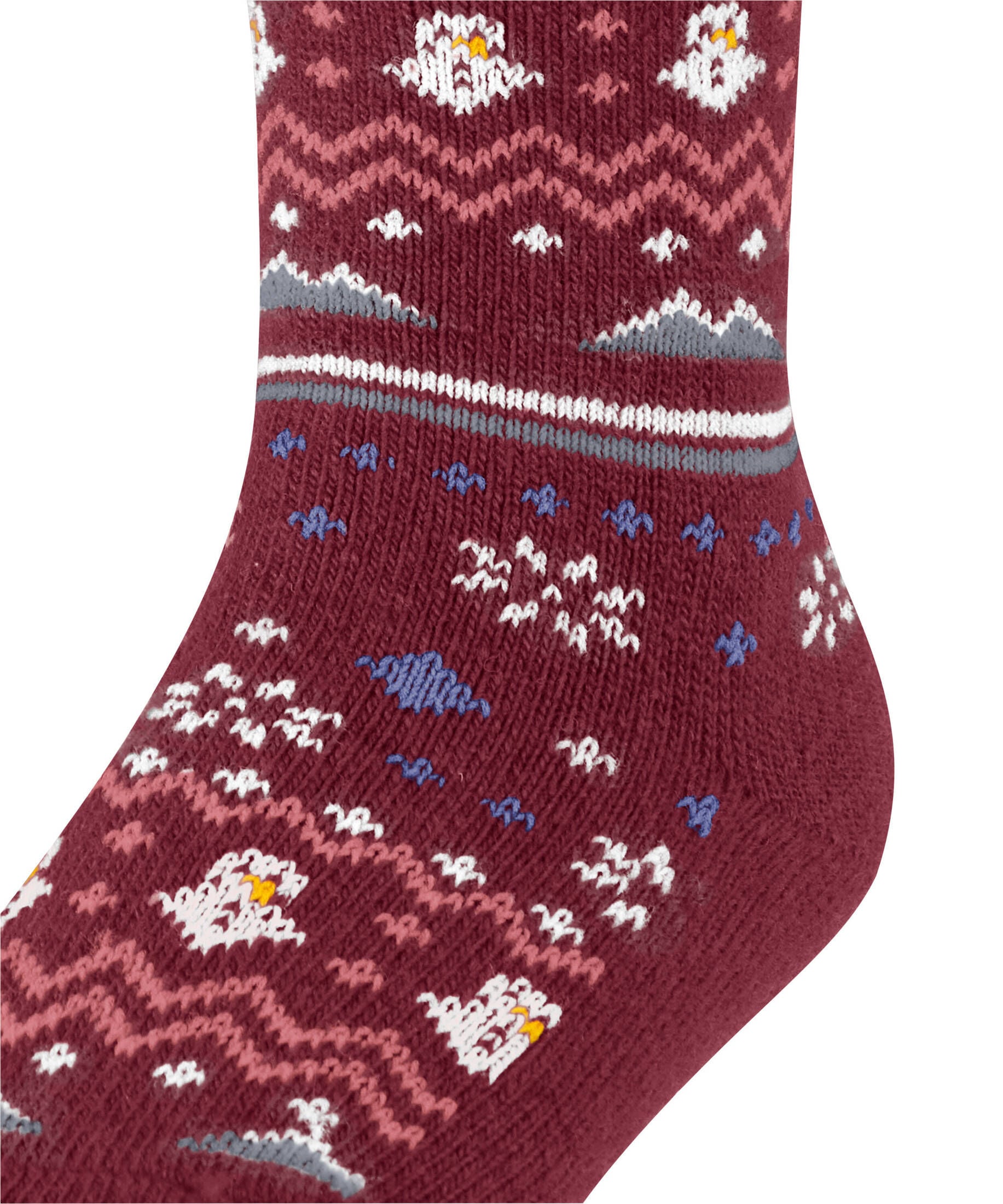 Kinder Socken Winter Fair Isle