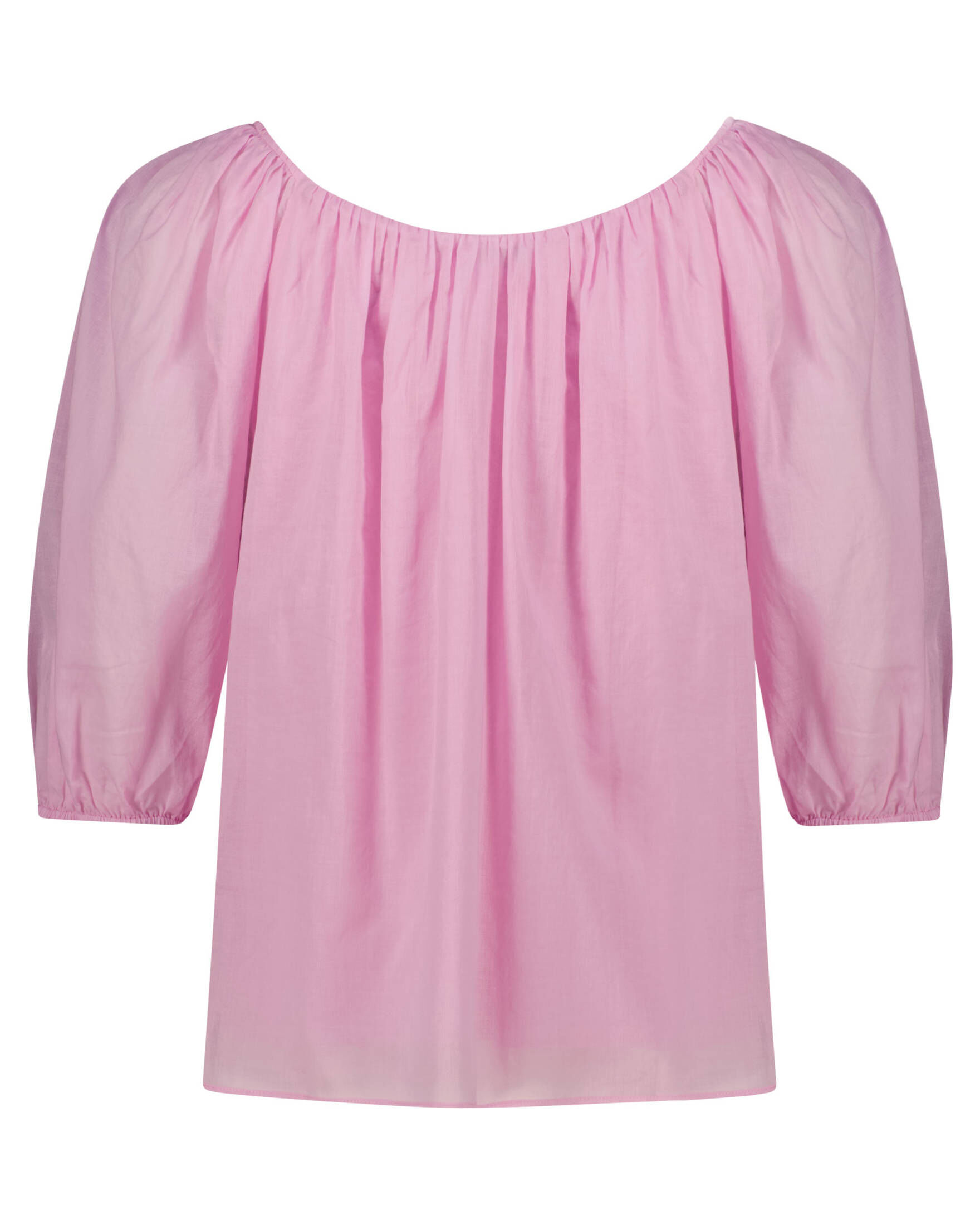 Damen Bluse PUFF SLEEVE BLOUSE Kurzarm