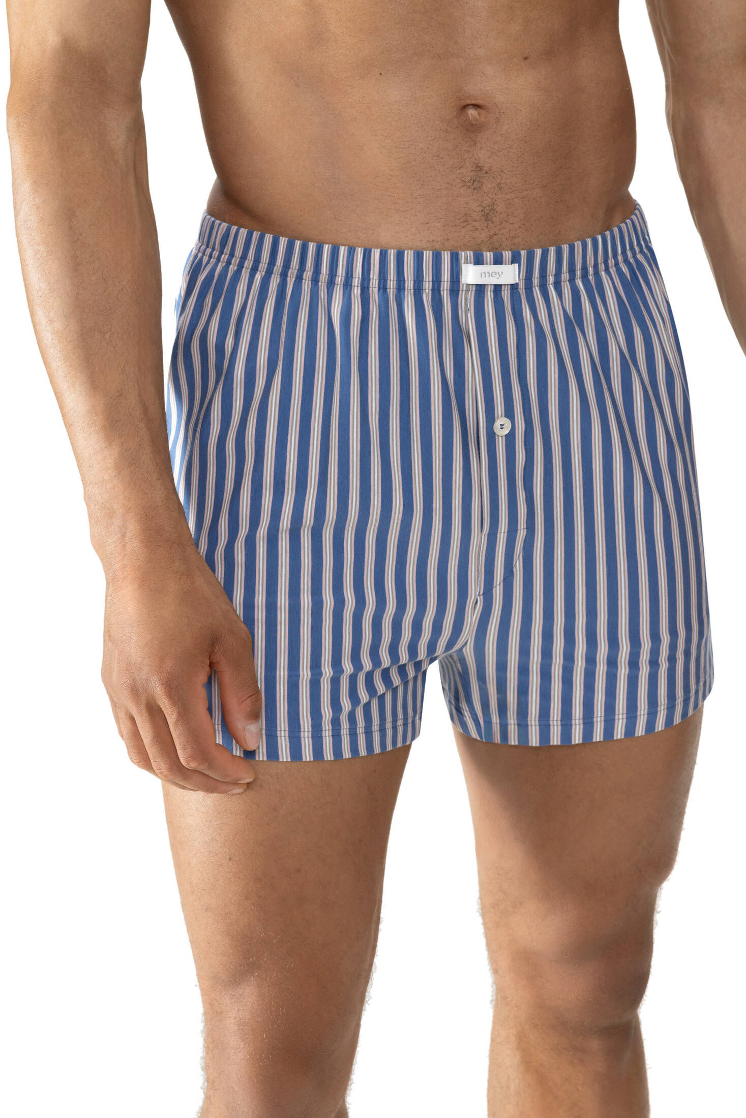Herren Boxershorts Serie Blue Stripes