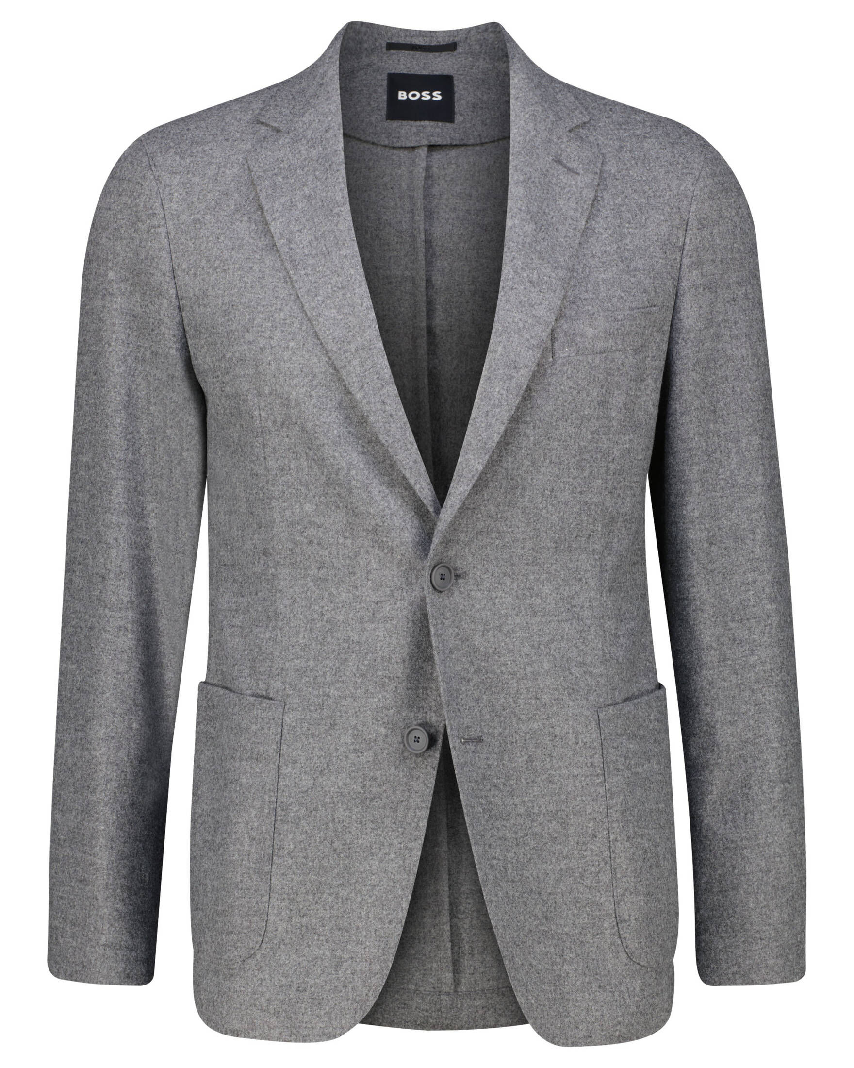 BOSS Herren Sakko mit Wolle P-HANRY-244 Slim Fit in grau kaufen | engelhorn