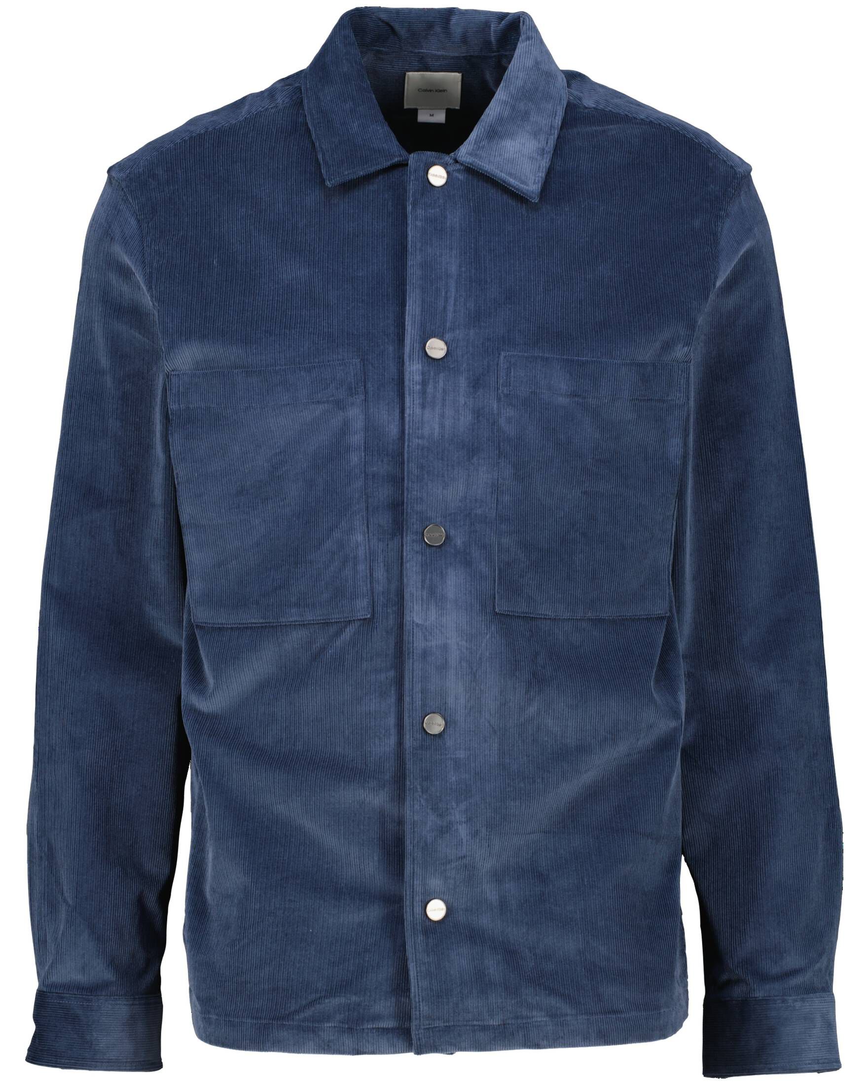 Calvin Klein Herren Overshirt aus Cordsamt in blau kaufen | engelhorn