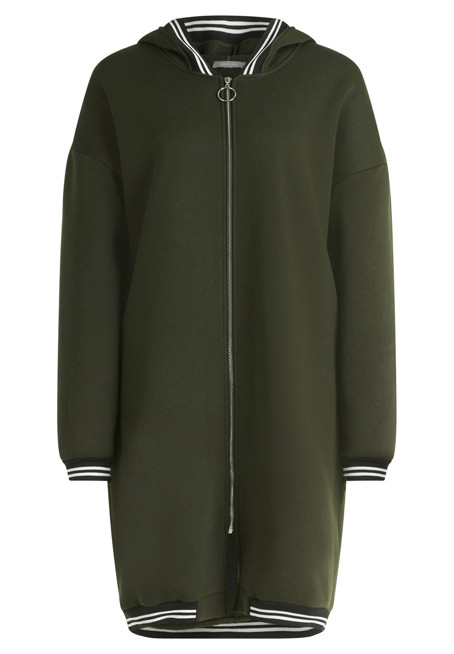 Damen Sweatmantel mit Kapuze Relaxed Fit