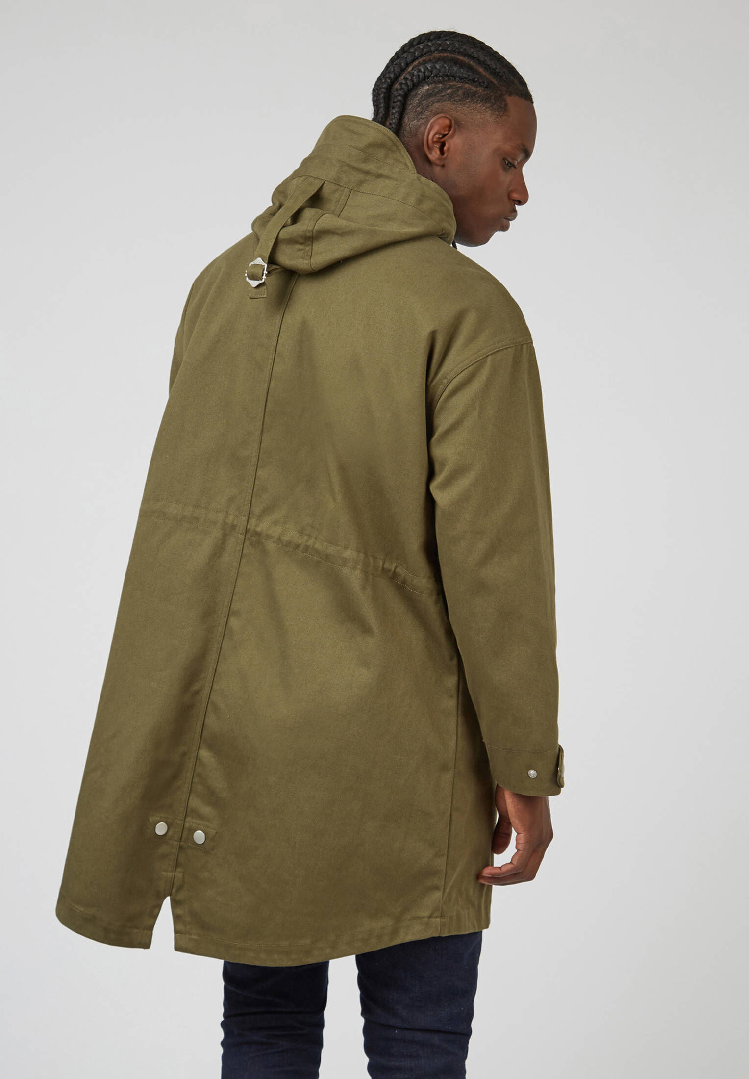 Herren Mantel Fishtail Parka