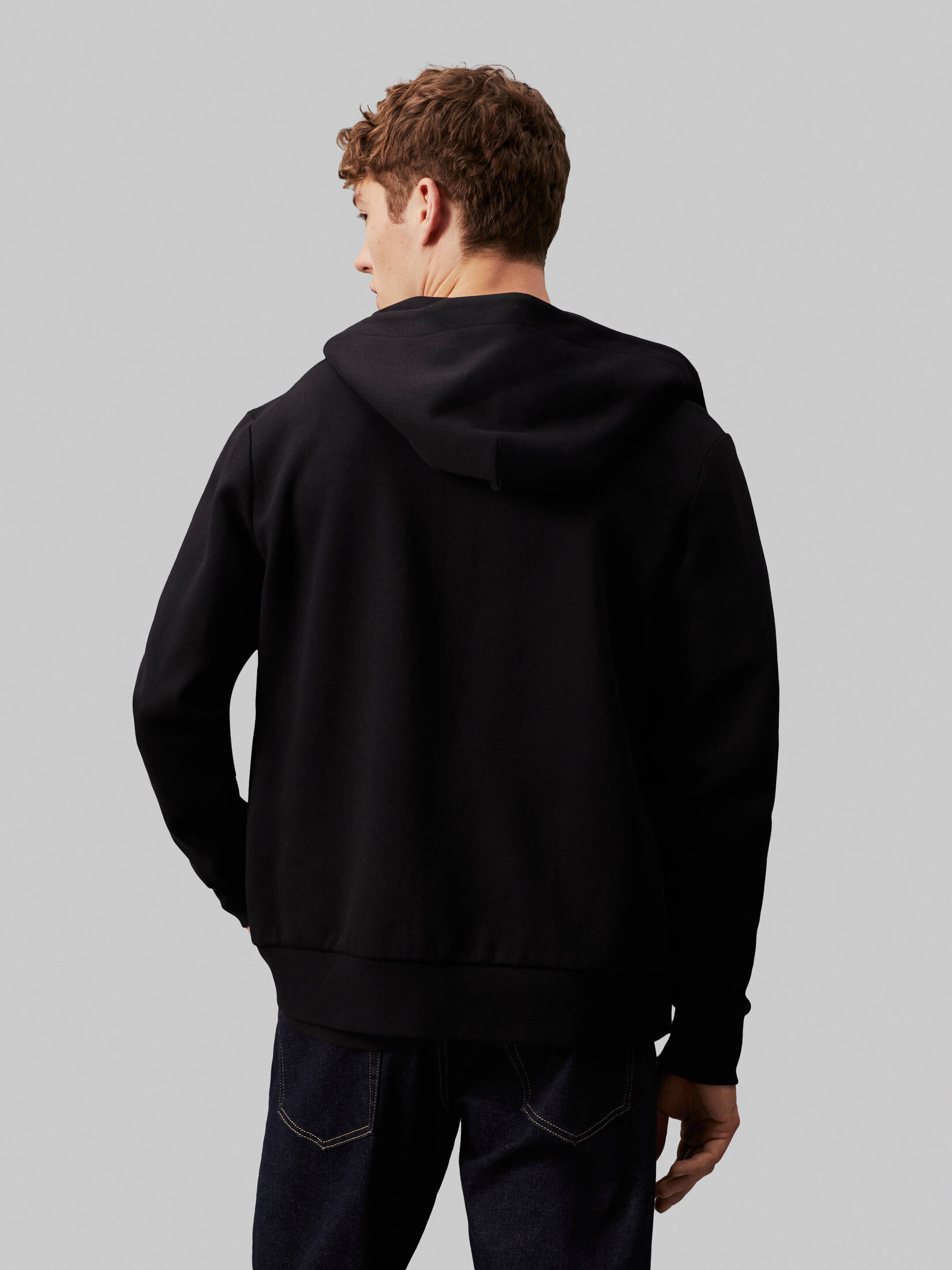 Herren Sweatjacke mit Kapuze MICRO LOGO REPREVE HOODIE JACKET