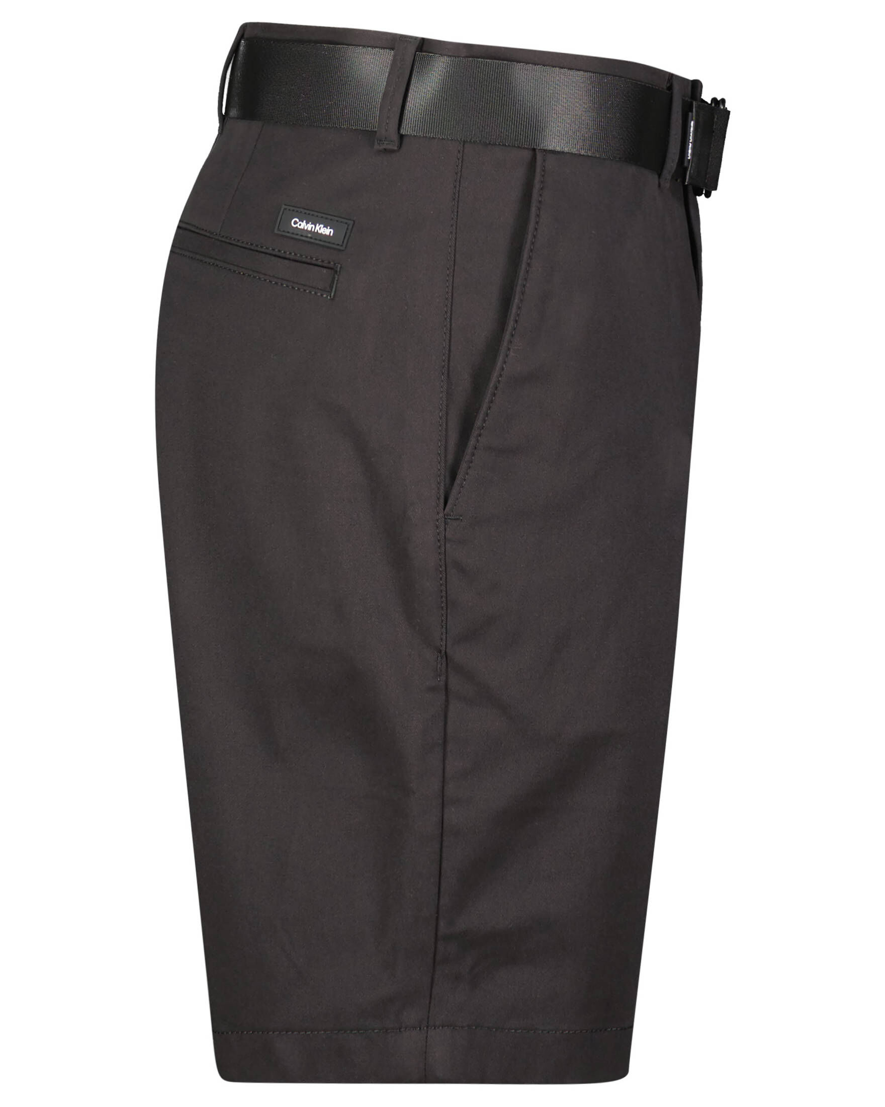 Calvin Klein Herren Shorts MODERN TWILL SLIM SHORT BELT in schwarz ...