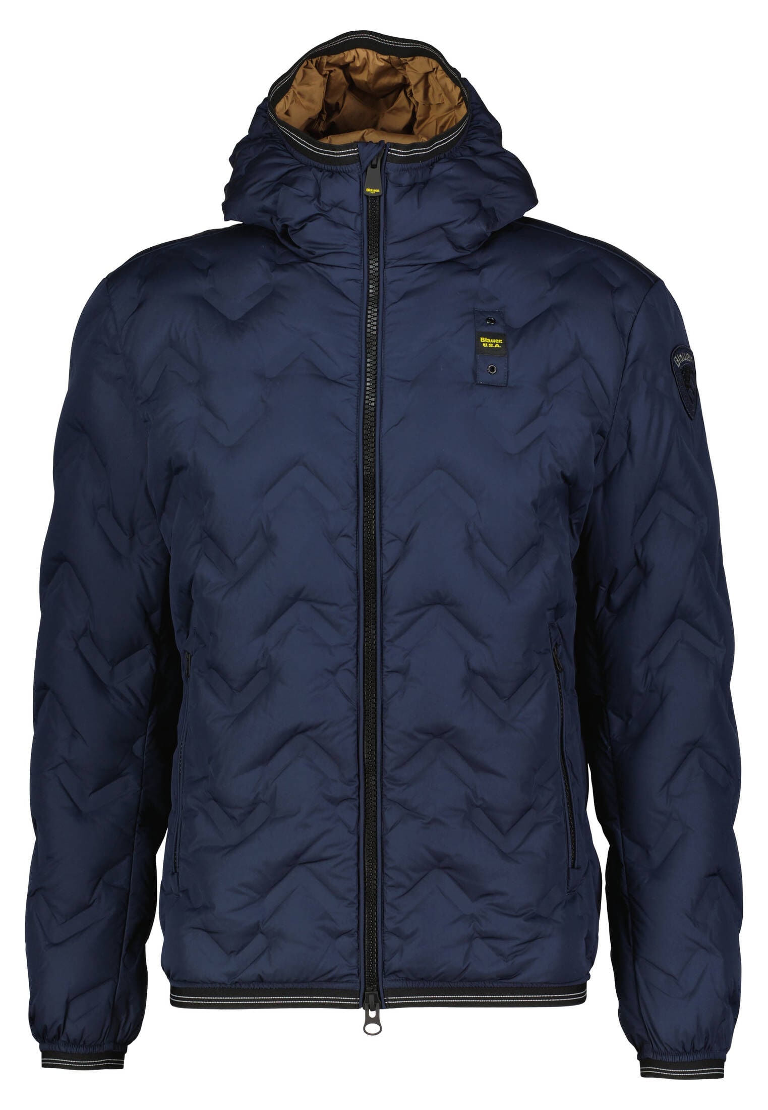 Blauer Herren Daunen-Steppjacke PIERY in blau kaufen | engelhorn
