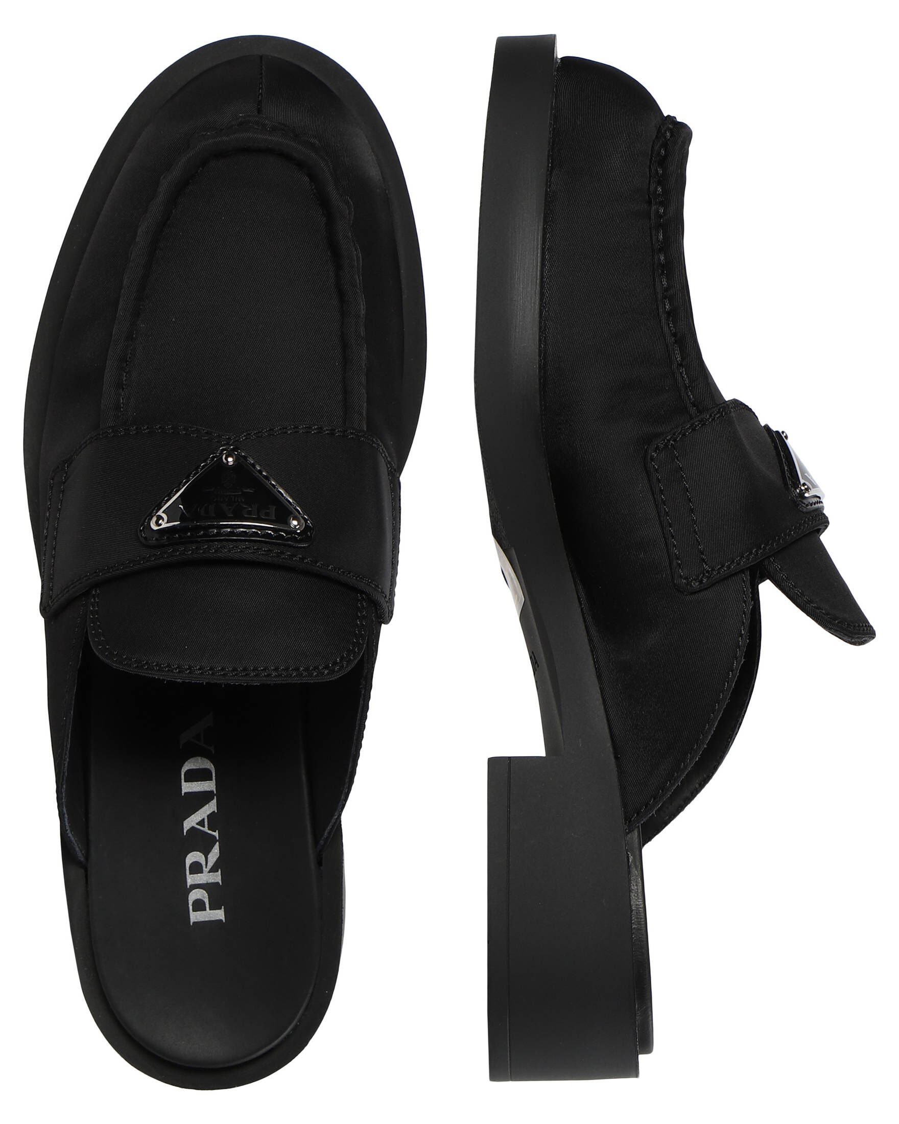 Damen Pantolette "Sabot Mocassino Nylon"