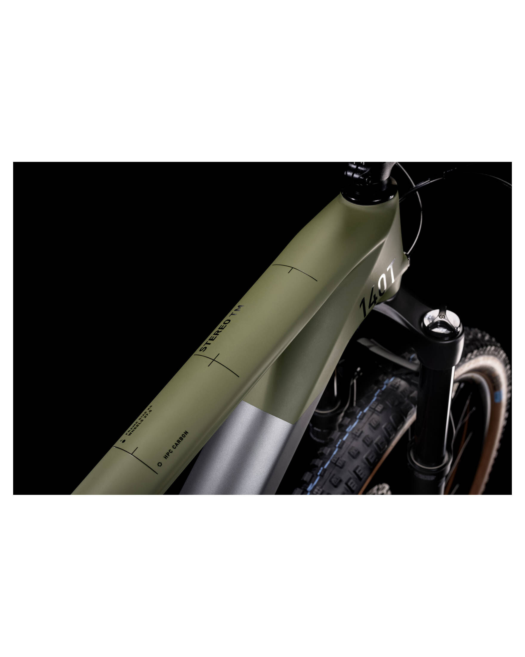 Kinder Mountainbike CUBE STEREO 140 HPC ROOKIE