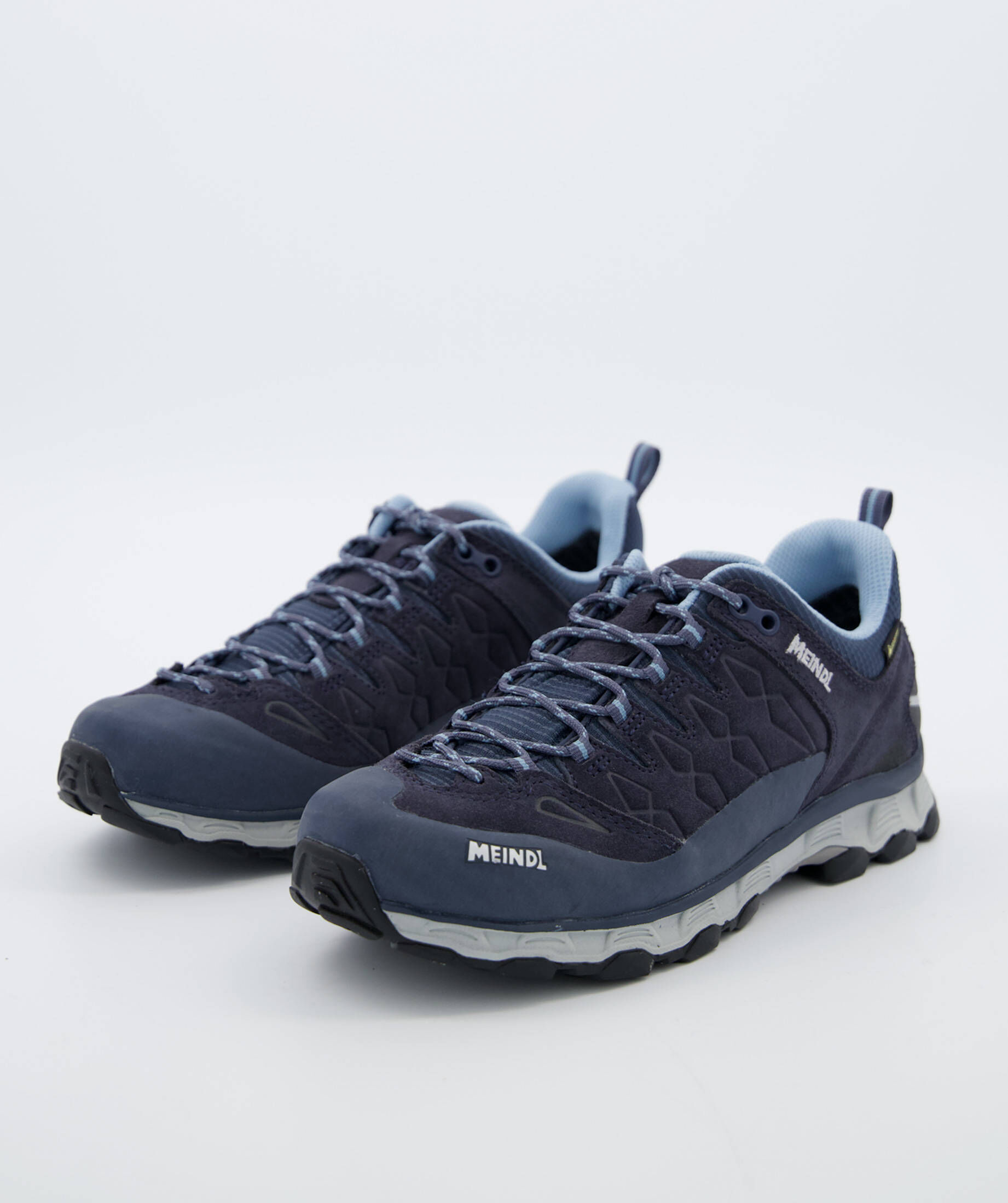 Meindl Damen Wanderschuhe LITE TRAIL GTX mit Leder in blau kaufen ...