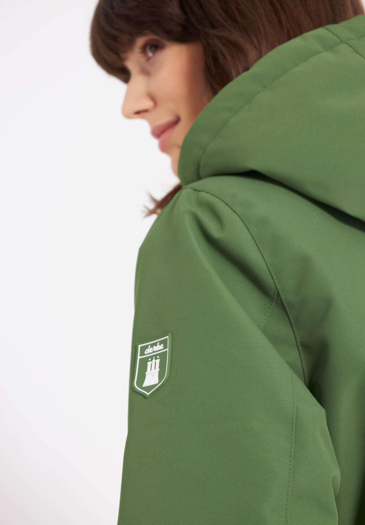 Derbe Damen Winterjacke Festholm in grün kaufen | engelhorn