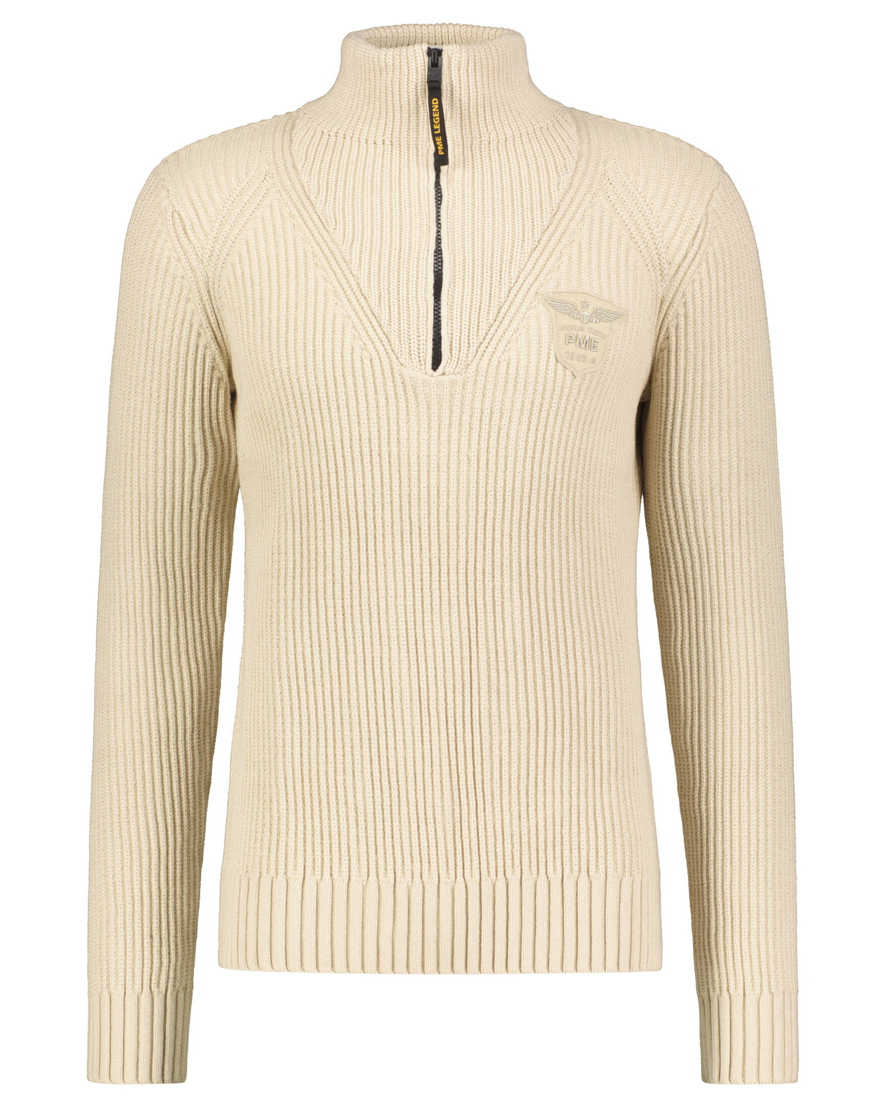 Herren Pullover HALF ZIP COLLAR COTTON