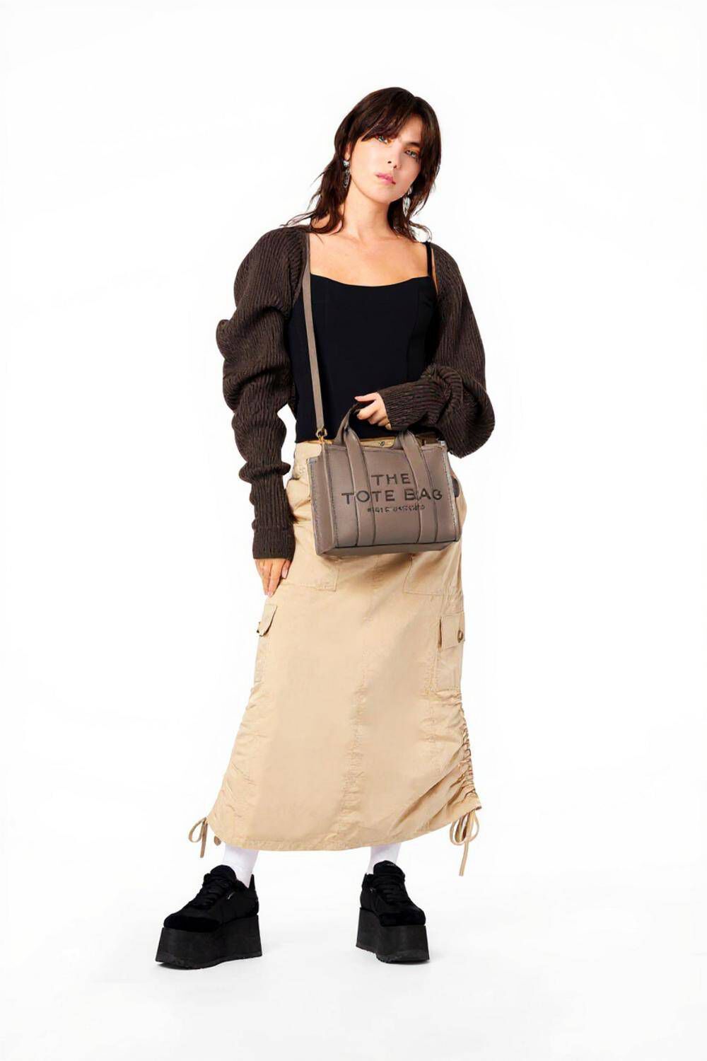 Marc Jacobs Damen Henkeltasche THE SMALL TOTE in braun kaufen | engelhorn