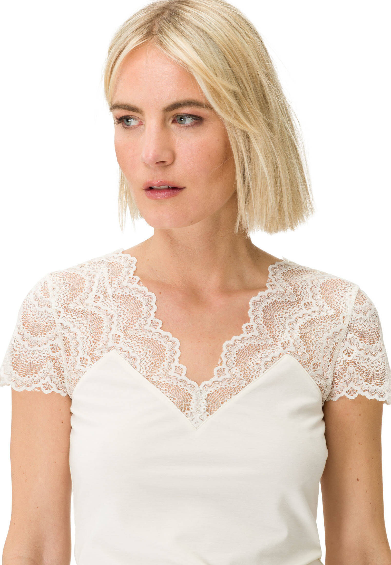 zero Damen Shirt mit Spitze kaufen | engelhorn