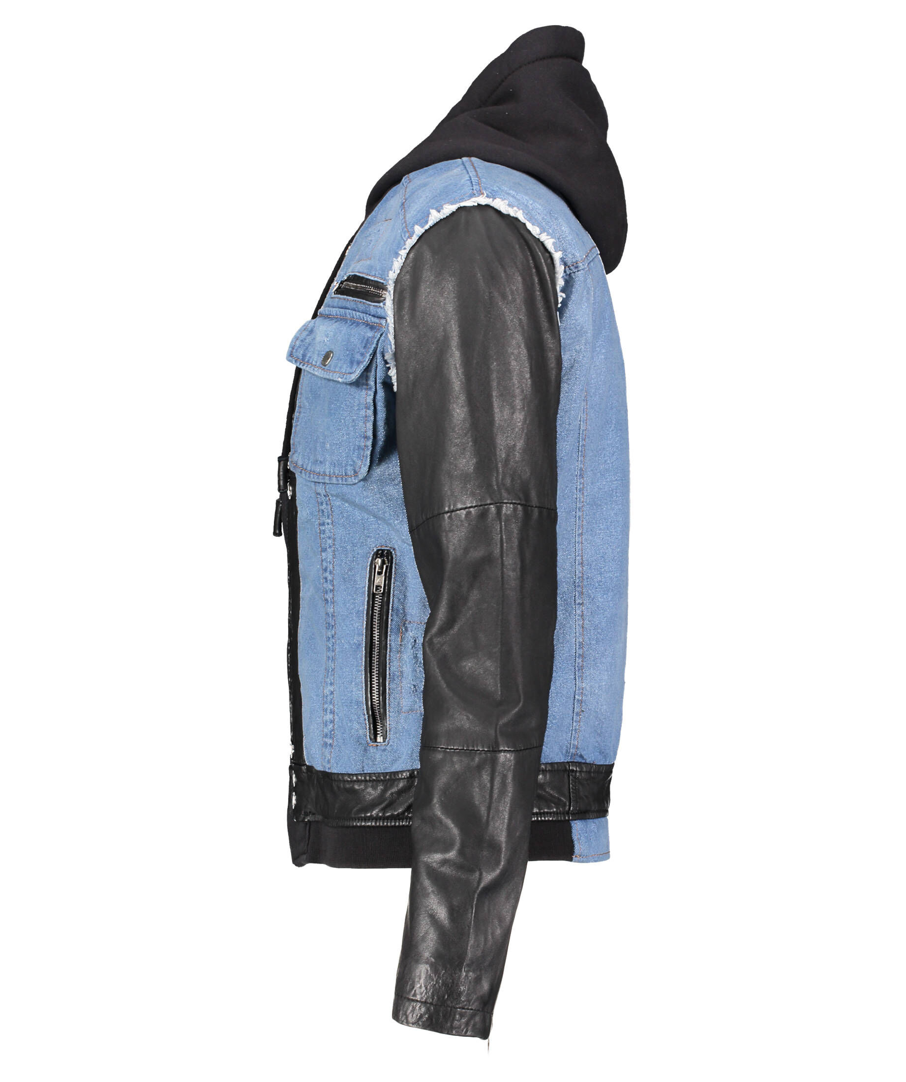 Herren Lederjacke "BEmax" Slim Fit