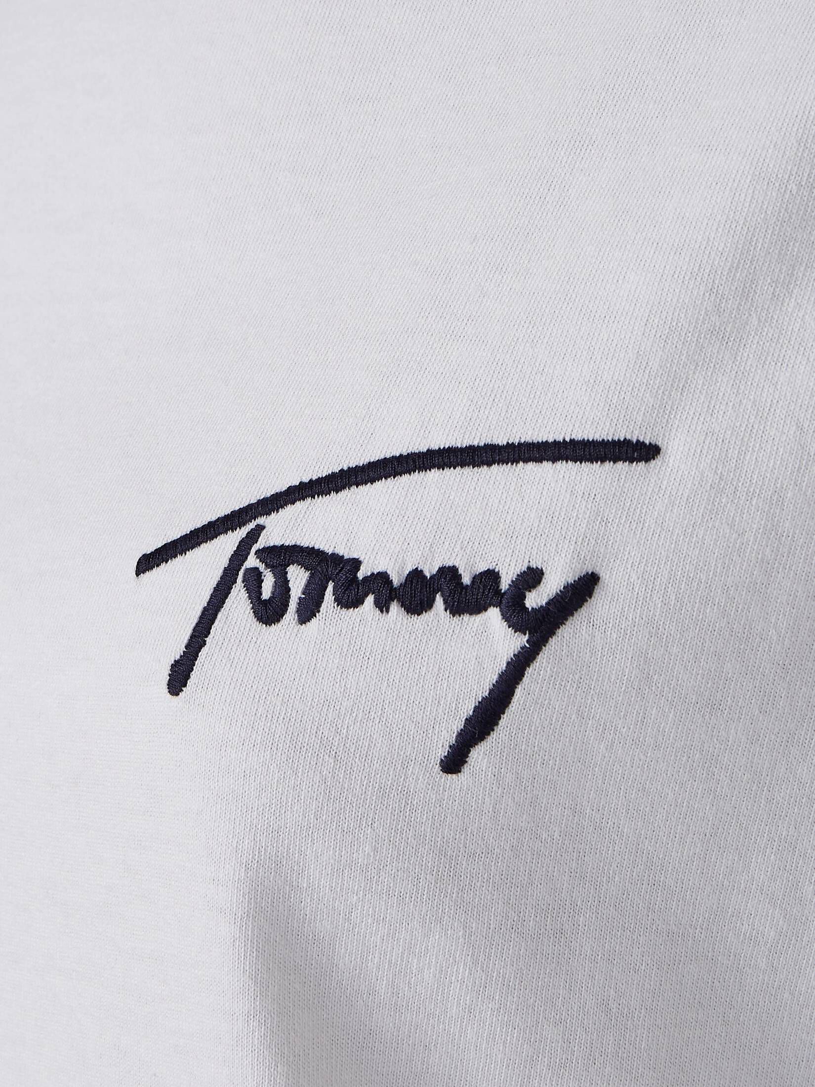 Tommy Jeans Damen T-Shirt TOMMY SIGNATURE in weiß kaufen | engelhorn