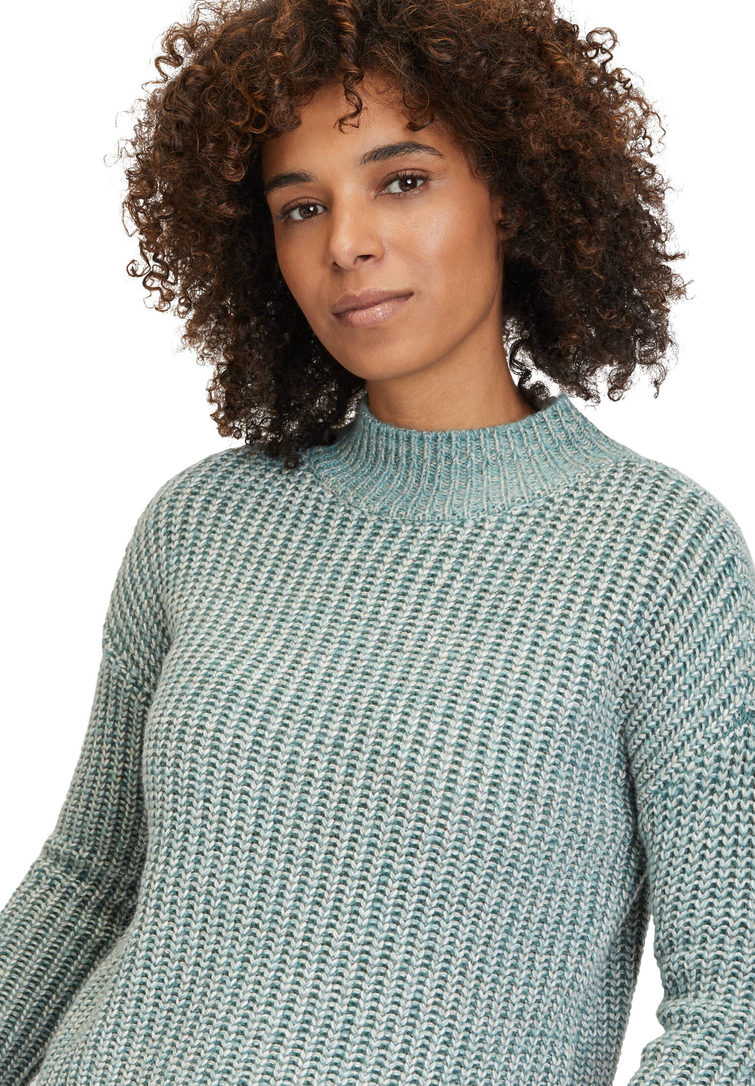 Damen Strickpullover mit Struktur