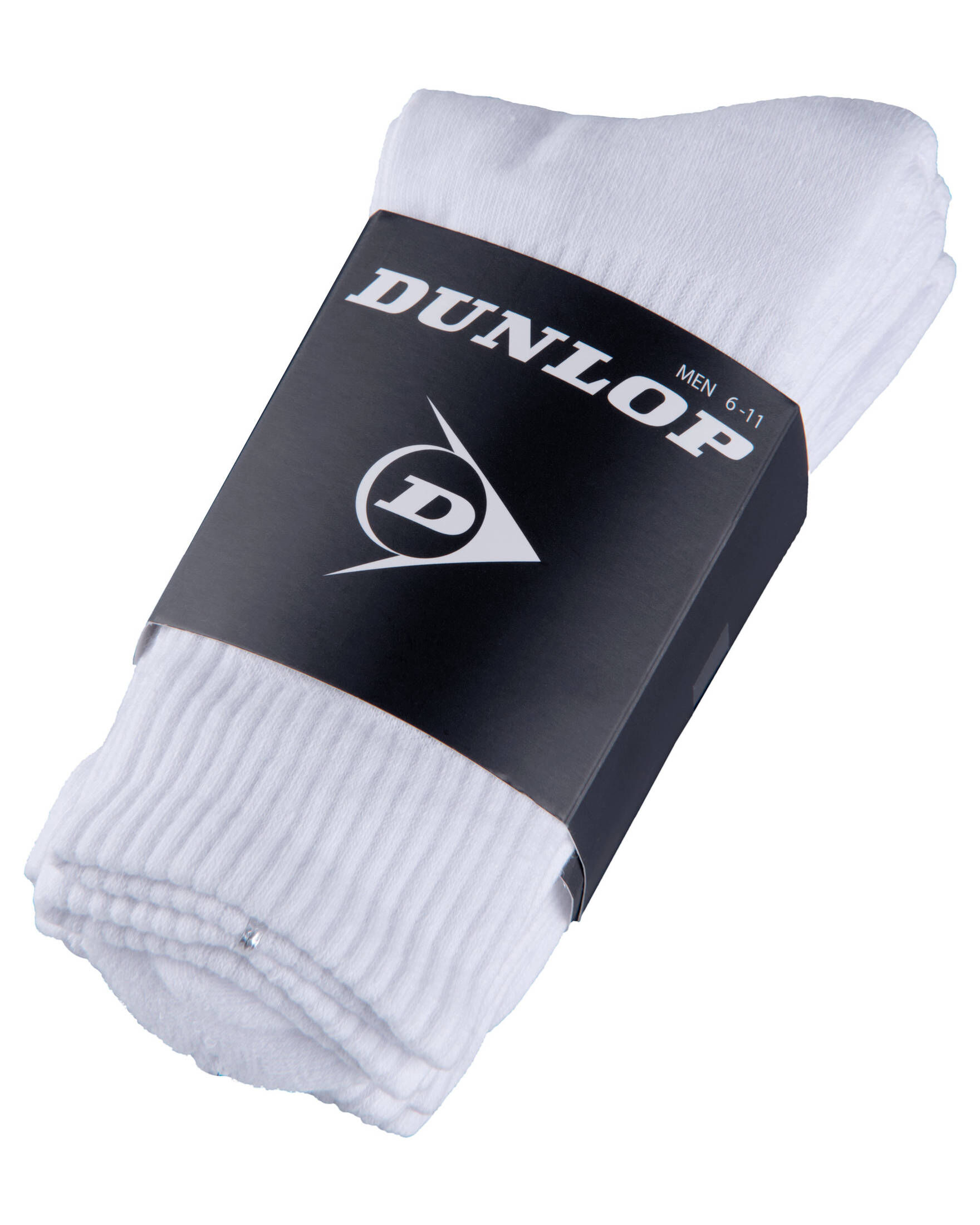 Dunlop Herren Tennissocken MENS CREW SOCKS 3er-Pack in weiß kaufen ...