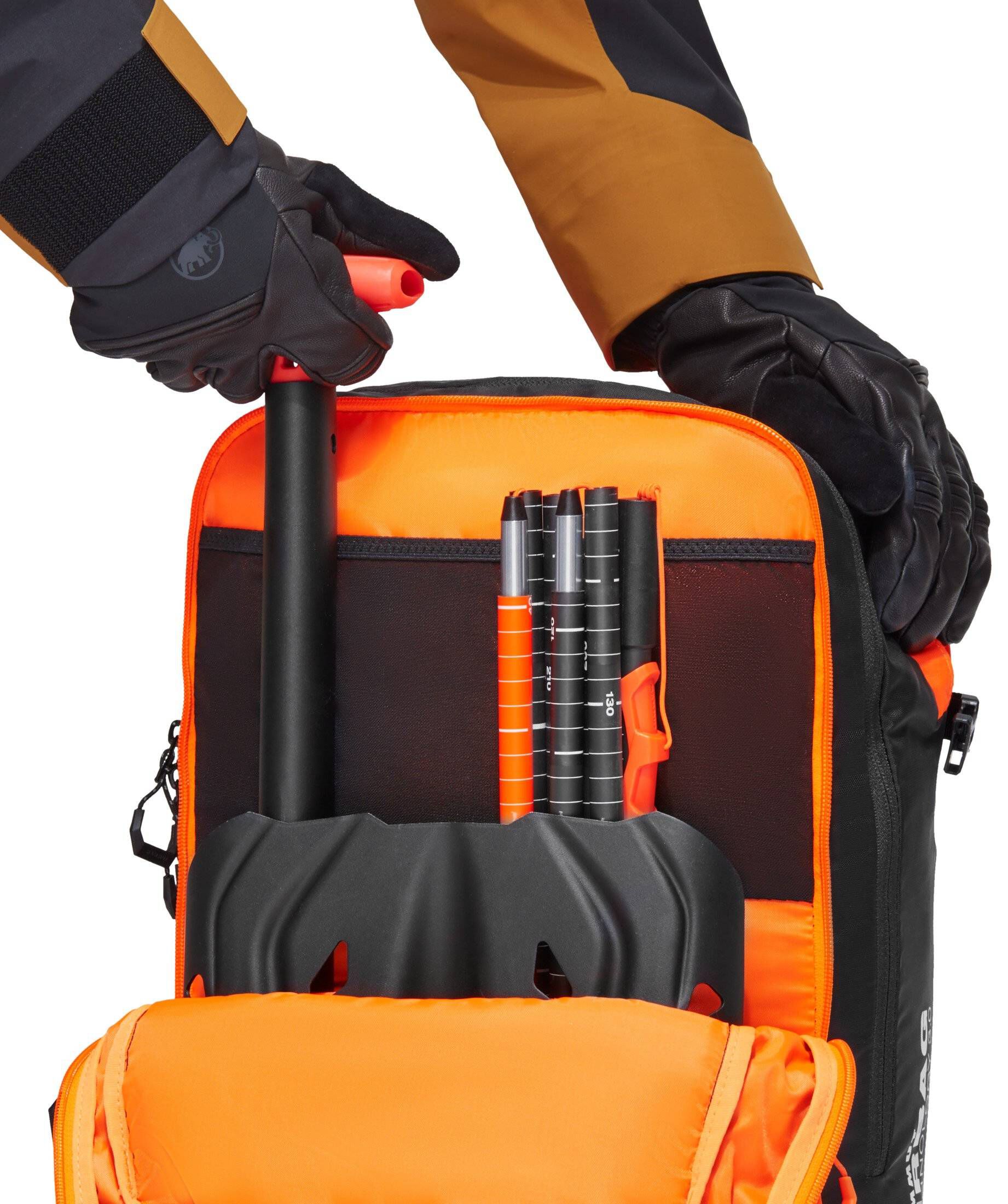 Lawinen-Airbag-Rucksack PRO 35 REMOVABLE AIRBAG 3.0