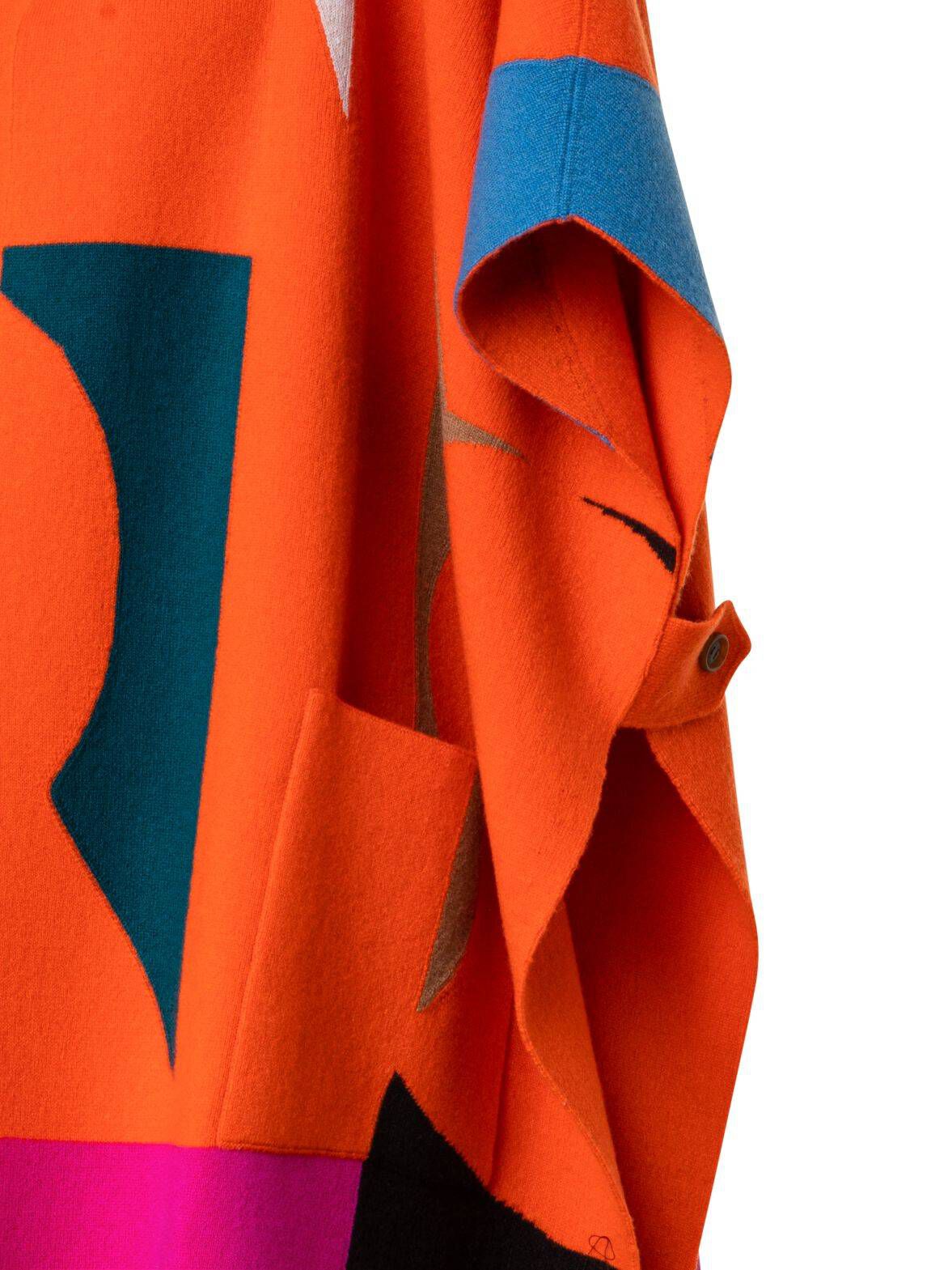 Damen Cape aus Kaschmir