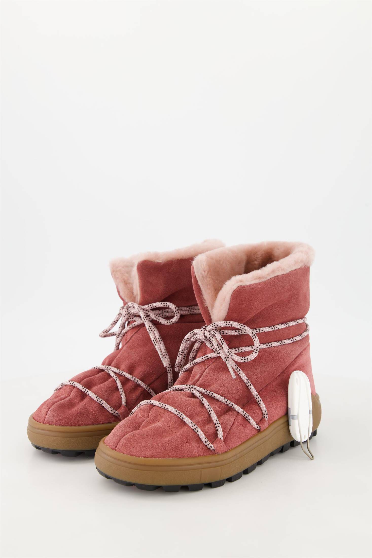 Damen Snow Boots CHAMONIX 8 E mit Lammfell und ausklappbaren Spikes