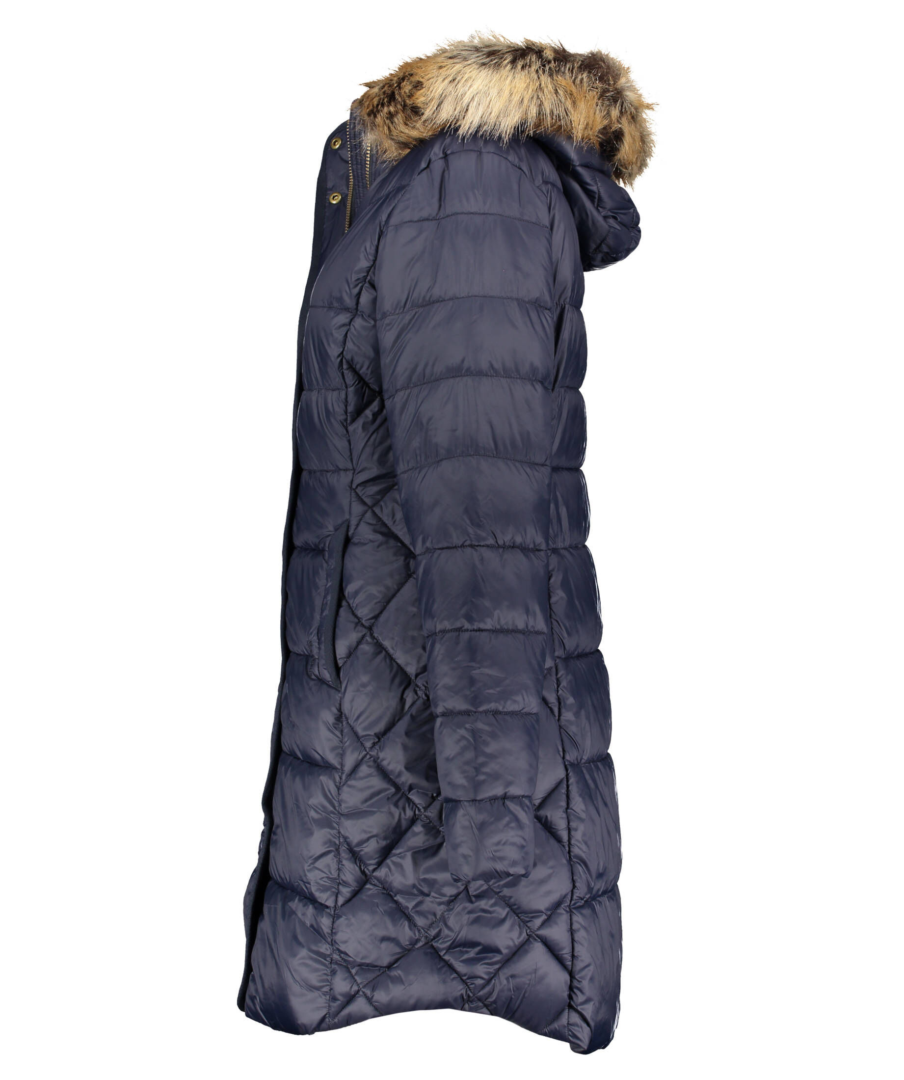 Damen Mantel "Jamison Quilt" mit Kapuze