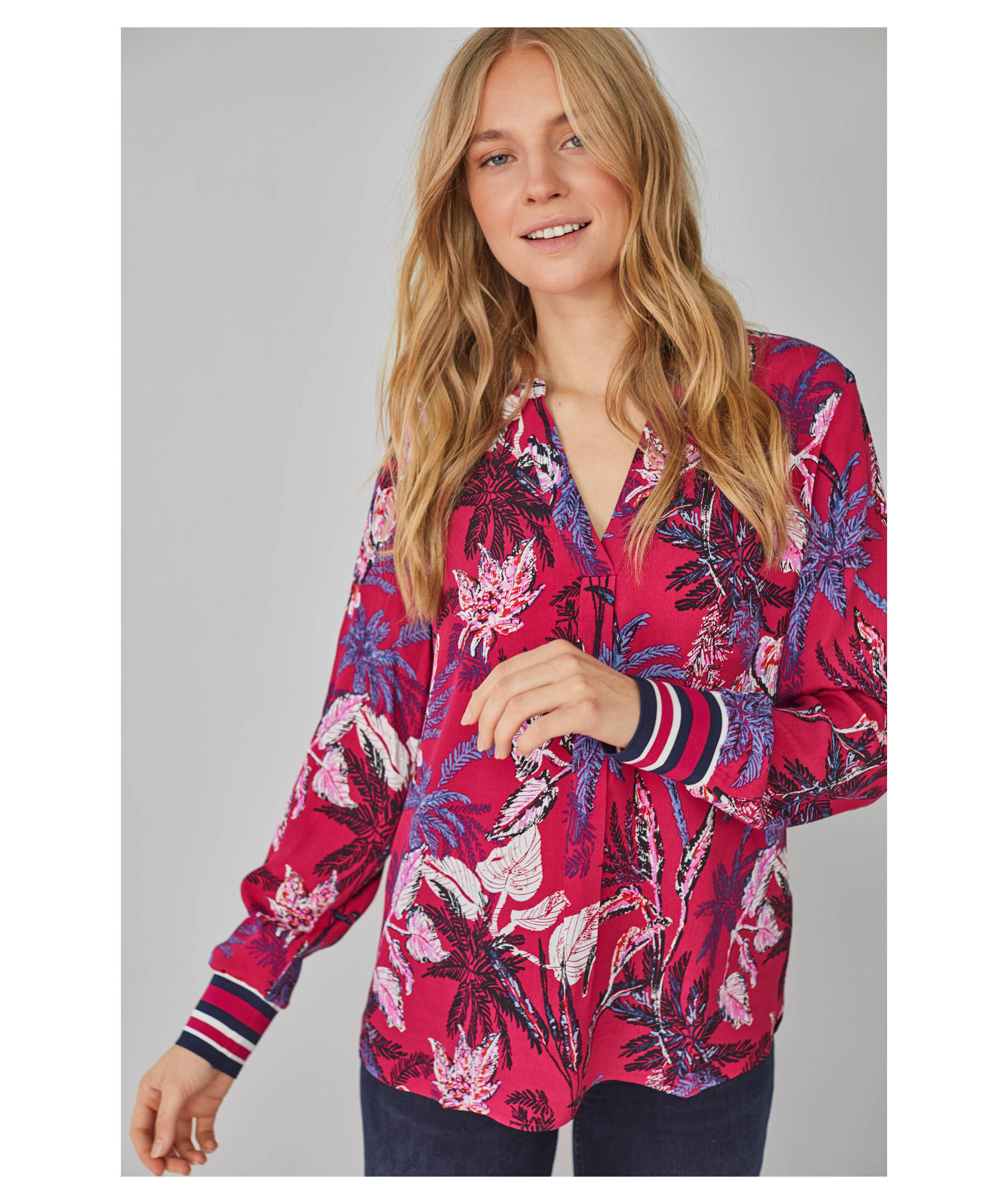 Damen Bluse "RainaL" Langarm