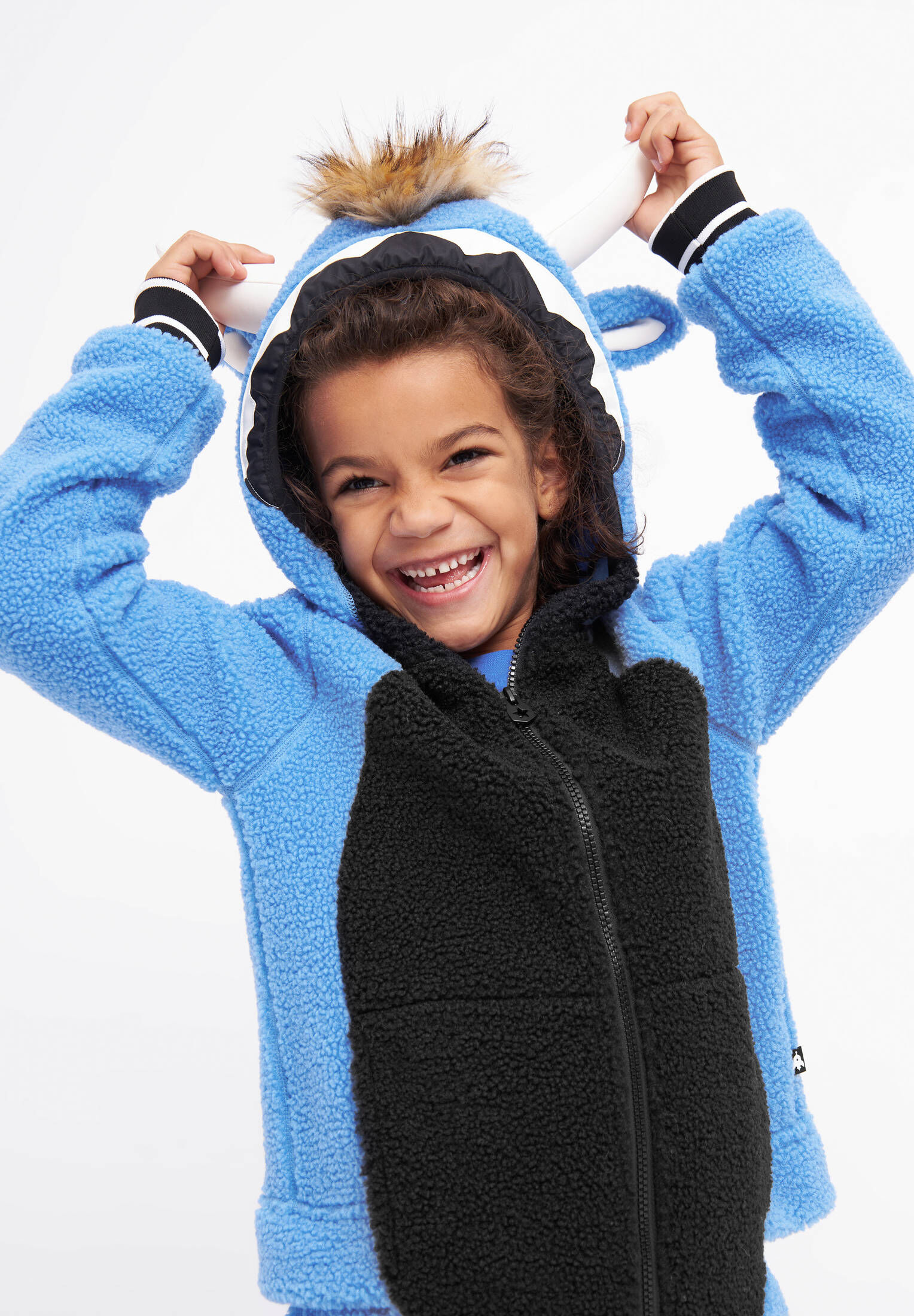 Kinder Teddy Fleece Overall WILD THING Fleece Funwear
