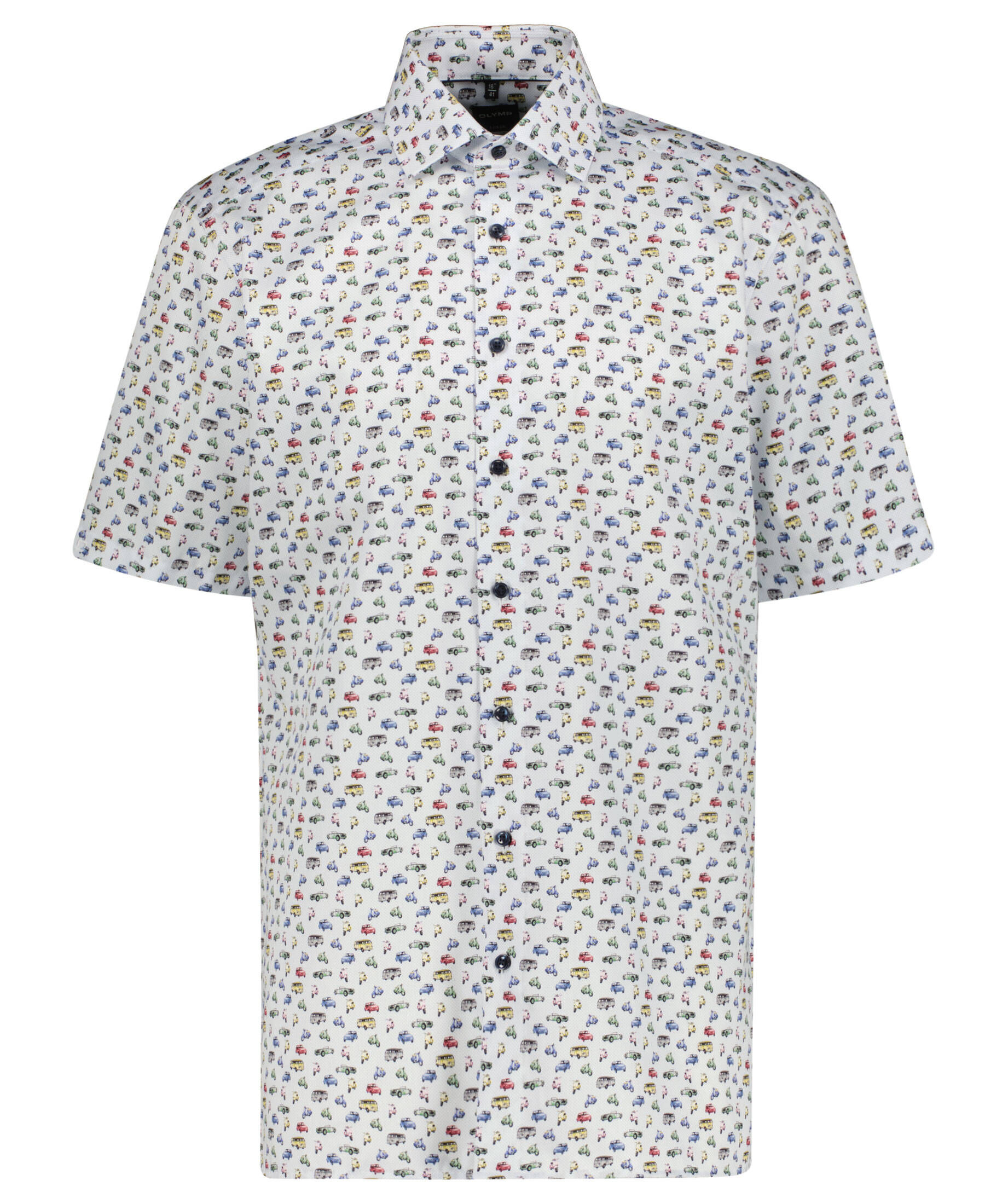 Herren Hemd Modern Fit Kurzarm