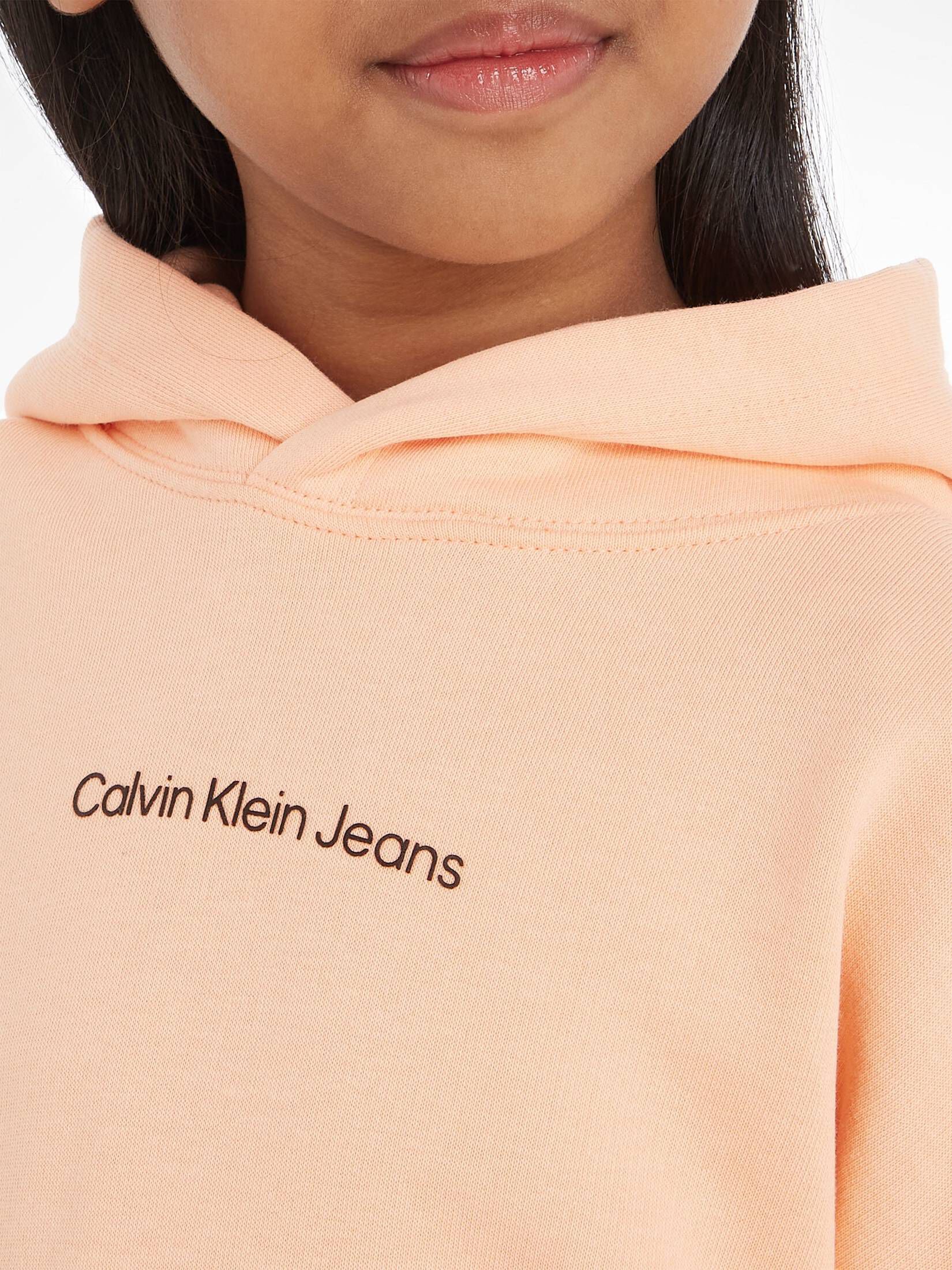 Mädchen Sweatshirt CKJ LOGO BOXY HOODIE