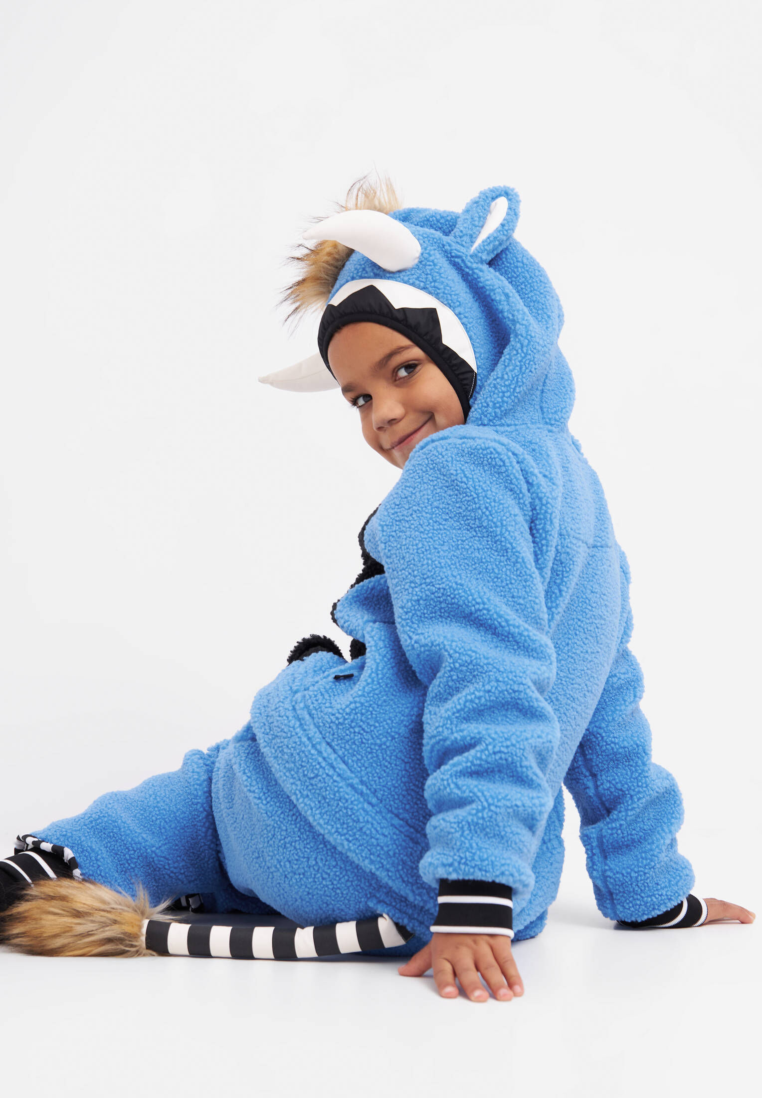 Kinder Teddy Fleece Overall WILD THING Fleece Funwear