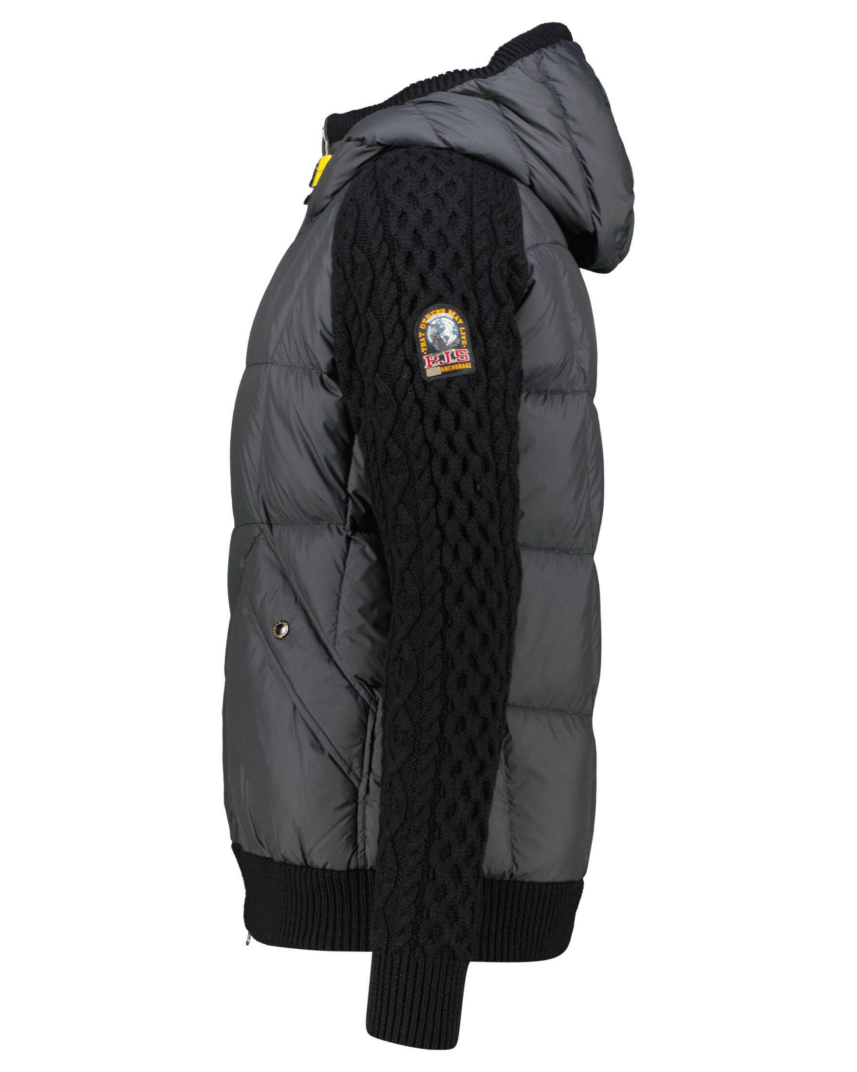 Herren Daunenjacke THICK 5GG ARAN KNIT HYBRID CARDIGAN