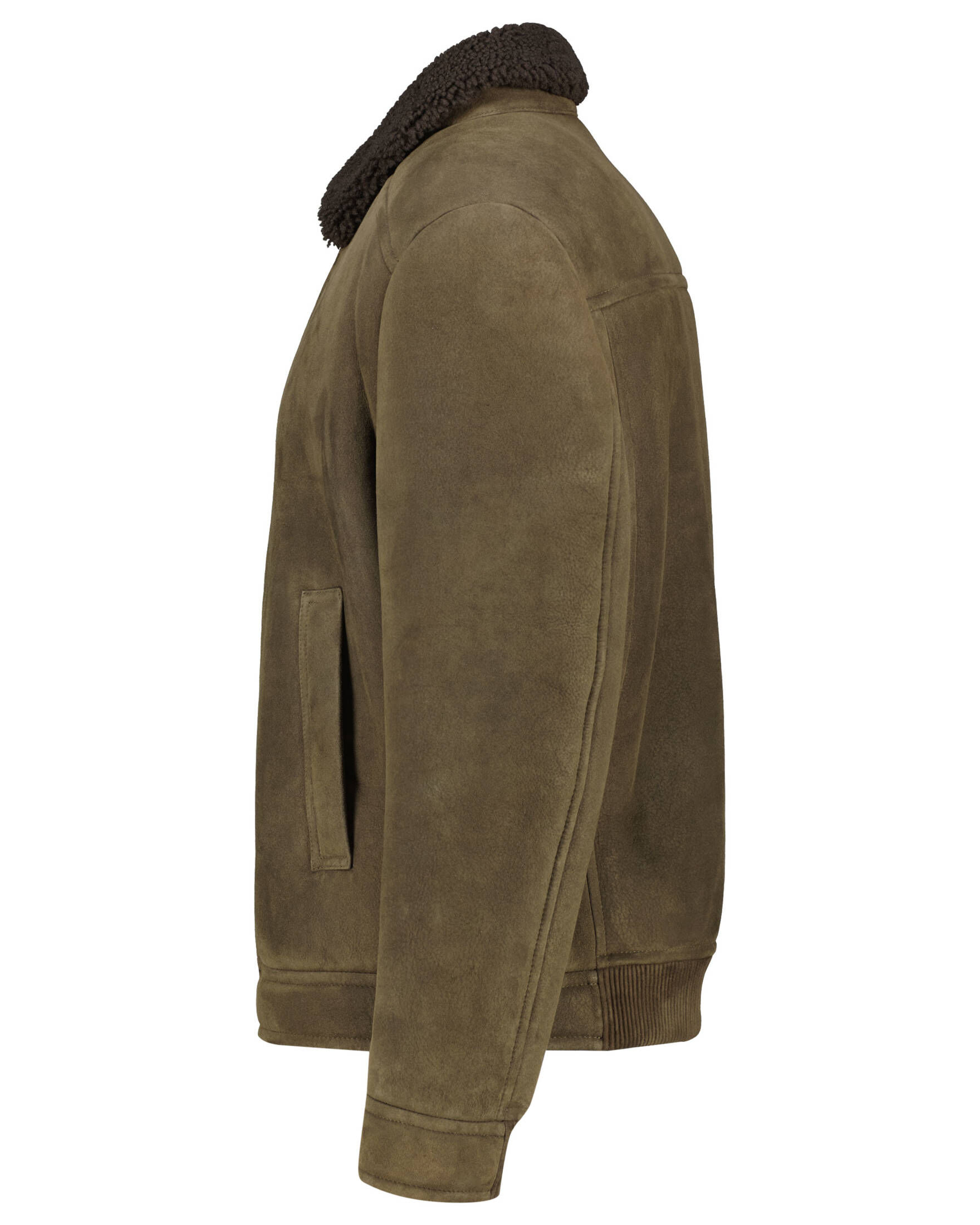 Herren Lederjacke GORANO mit Lammfell Relaxed Fit