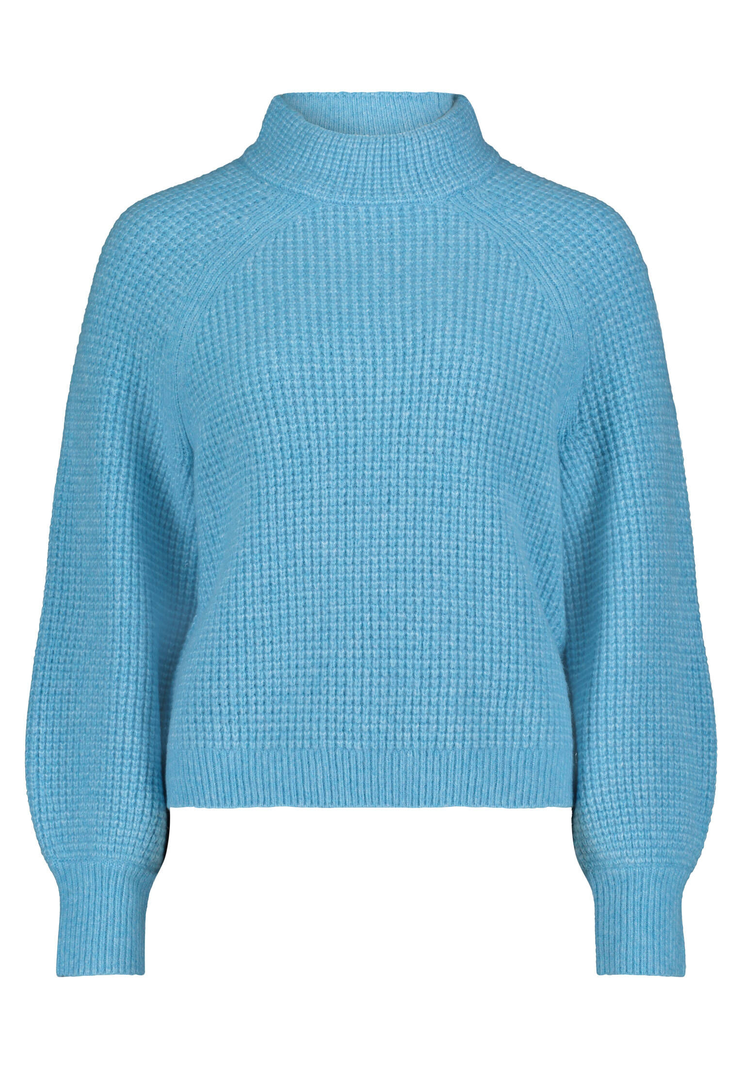 Damen Strickpullover mit Stehkragen