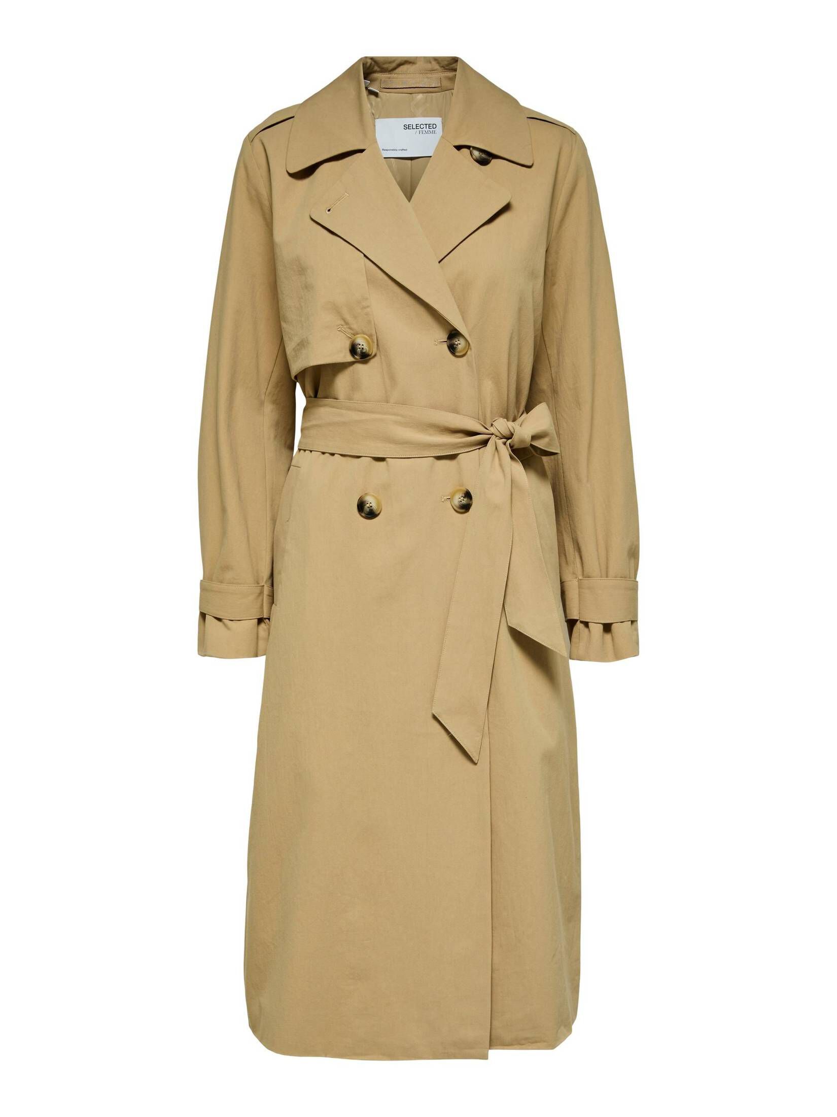 Damen Trenchcoat SLFSIA TRENCH COAT B NOOS