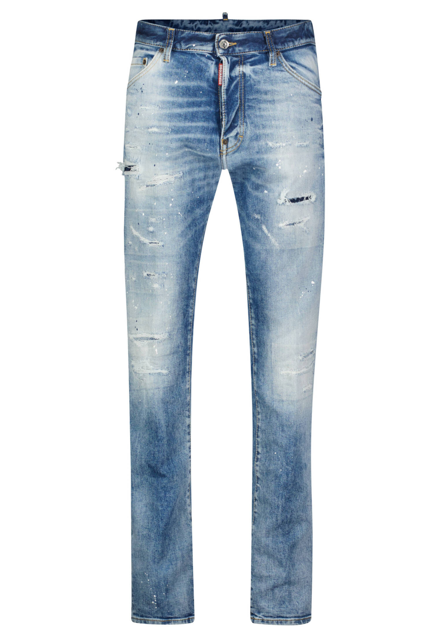 Dsquared2 Herren Jeans LIGHT SCARFACE WASH COOL GUY Slim Fit in blau ...