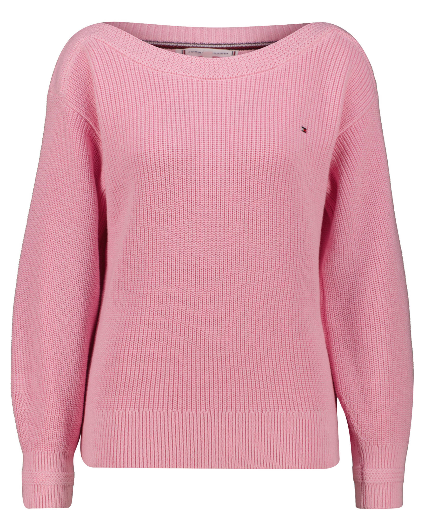 Damen Pullover BOAT NK SWEATER COTTON RIB KNIT