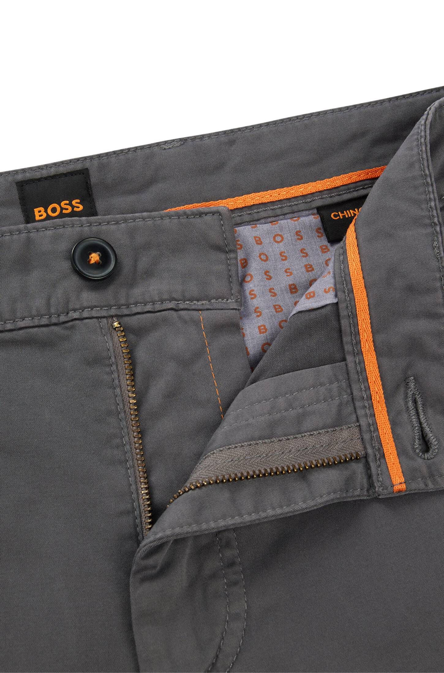 BOSS Herren Hose CHINO Tapered Fit in grau kaufen | engelhorn