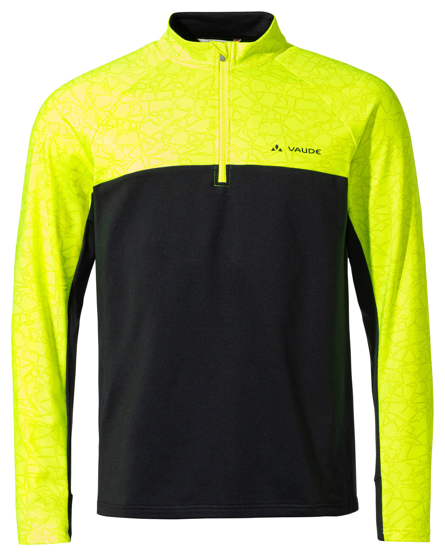 Herren Fahrradshirt VIRT QZip LS II