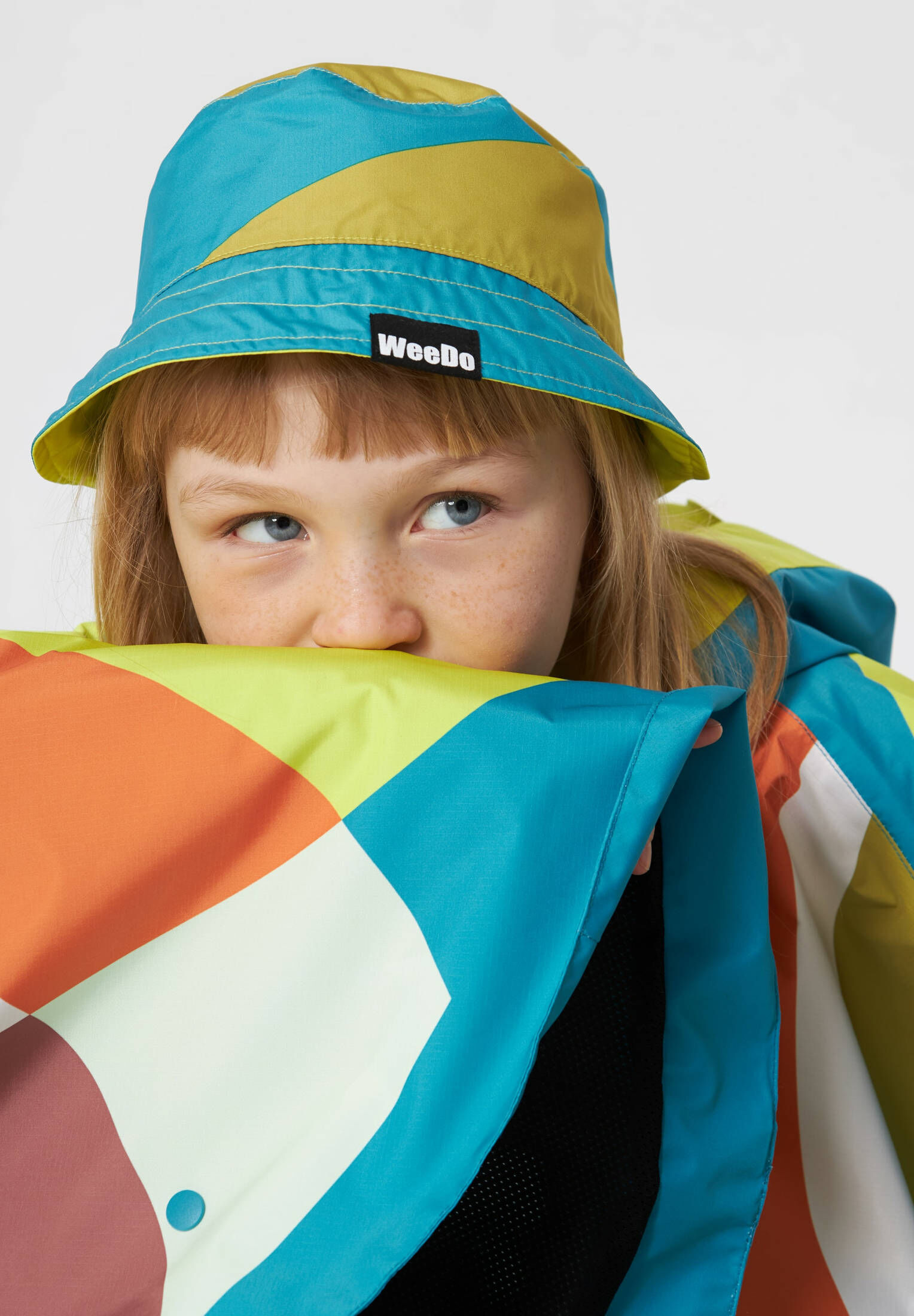 Kinder Fischerhut und Regenhut WOODY Bird