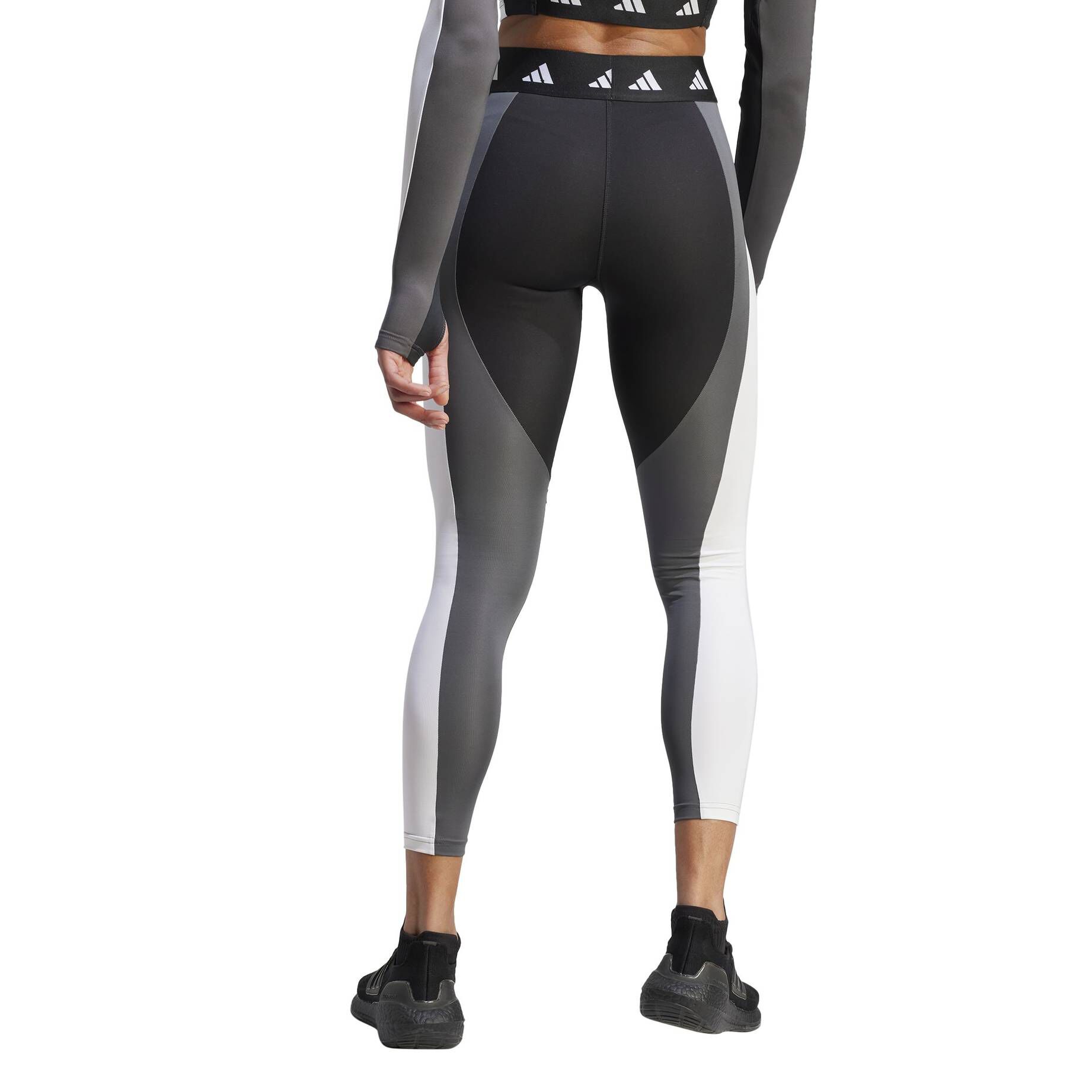 adidas Performance Damen Fittnestights TECHFIT COLOR BLOCK 7/8 TIGHT in ...