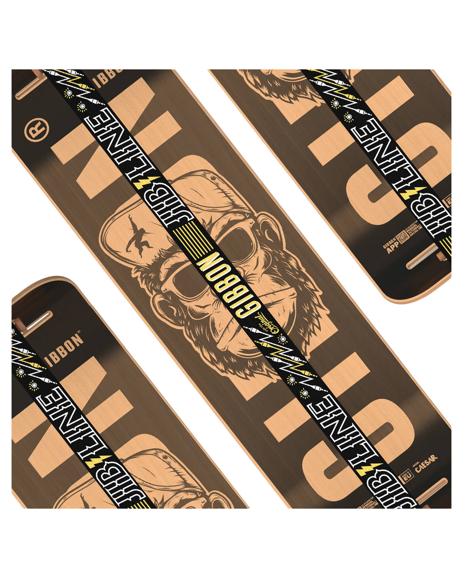 Gibbon Giboard Set "Caesar Board + Jibline 140 cm" in Braun kaufen ...