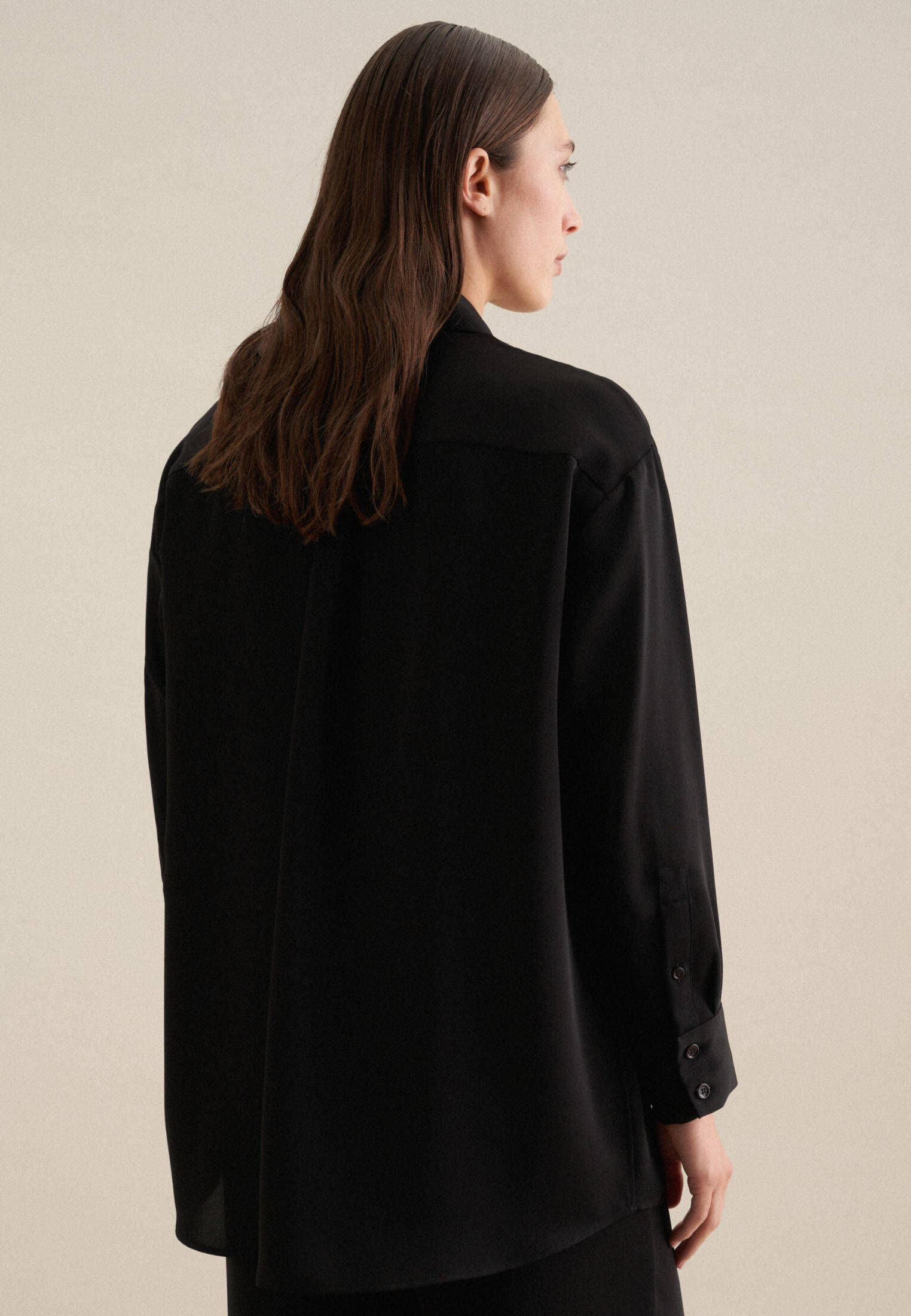 Seidensticker Damen Longbluse Schwarze Rose Kaufen Engelhorn