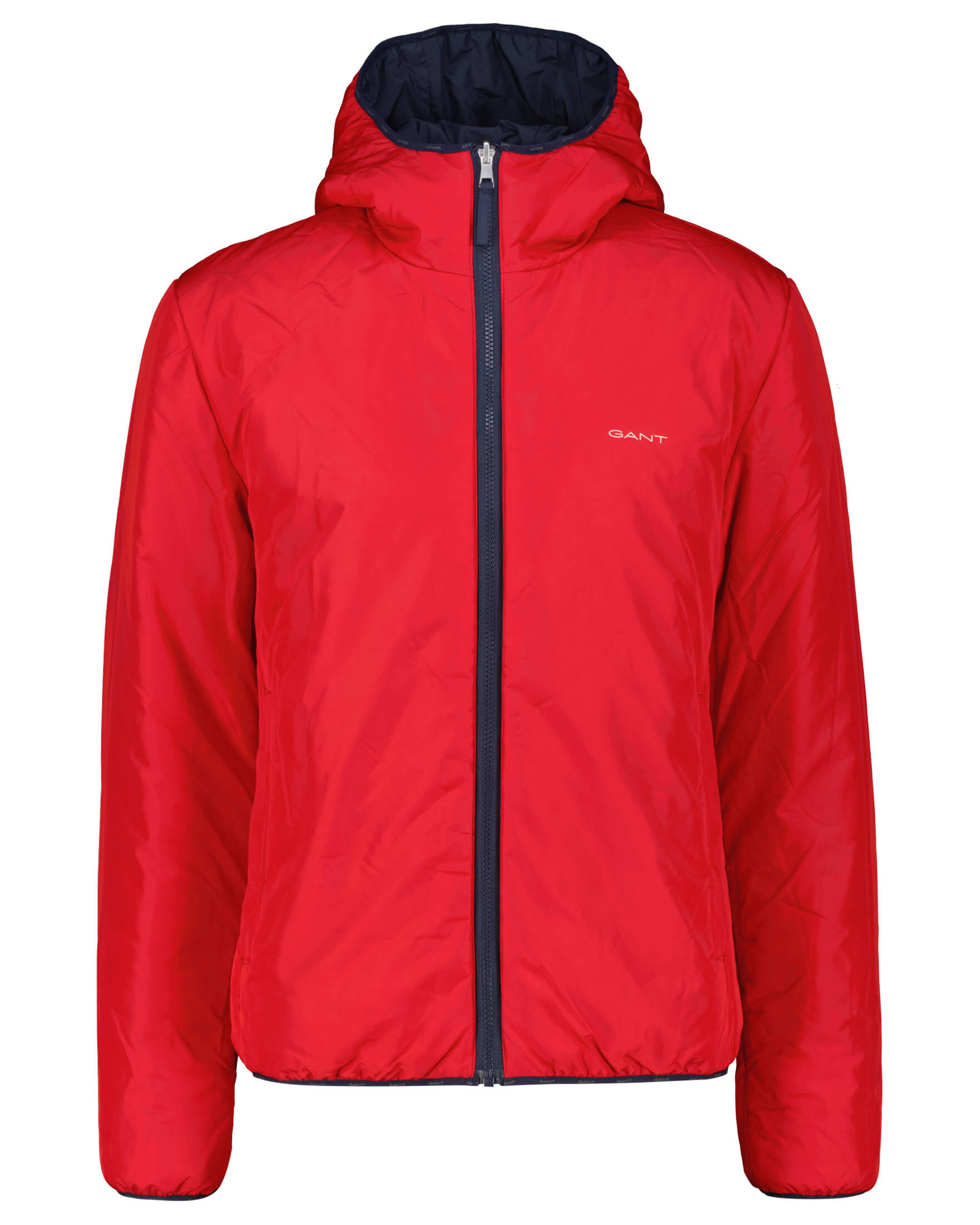 Gant Herren Wendejacke D1. REVERSIBLE HOODED JACKET in blau kaufen ...