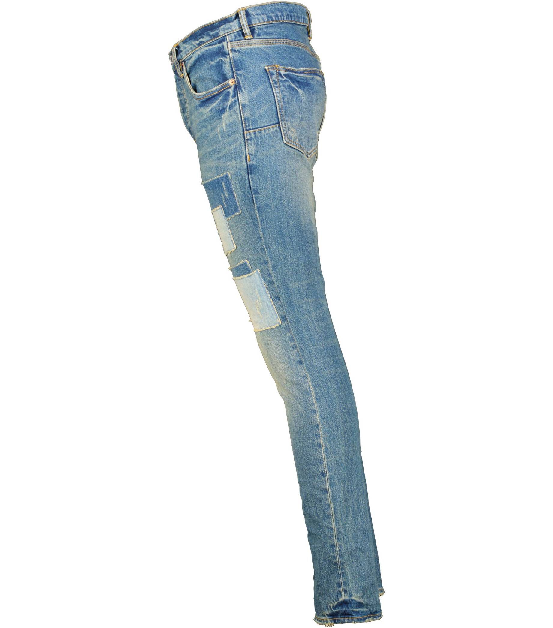 Purple Brand Herren Jeans VINTAGE SQUARE PATCH REPAIR in blau kaufen ...