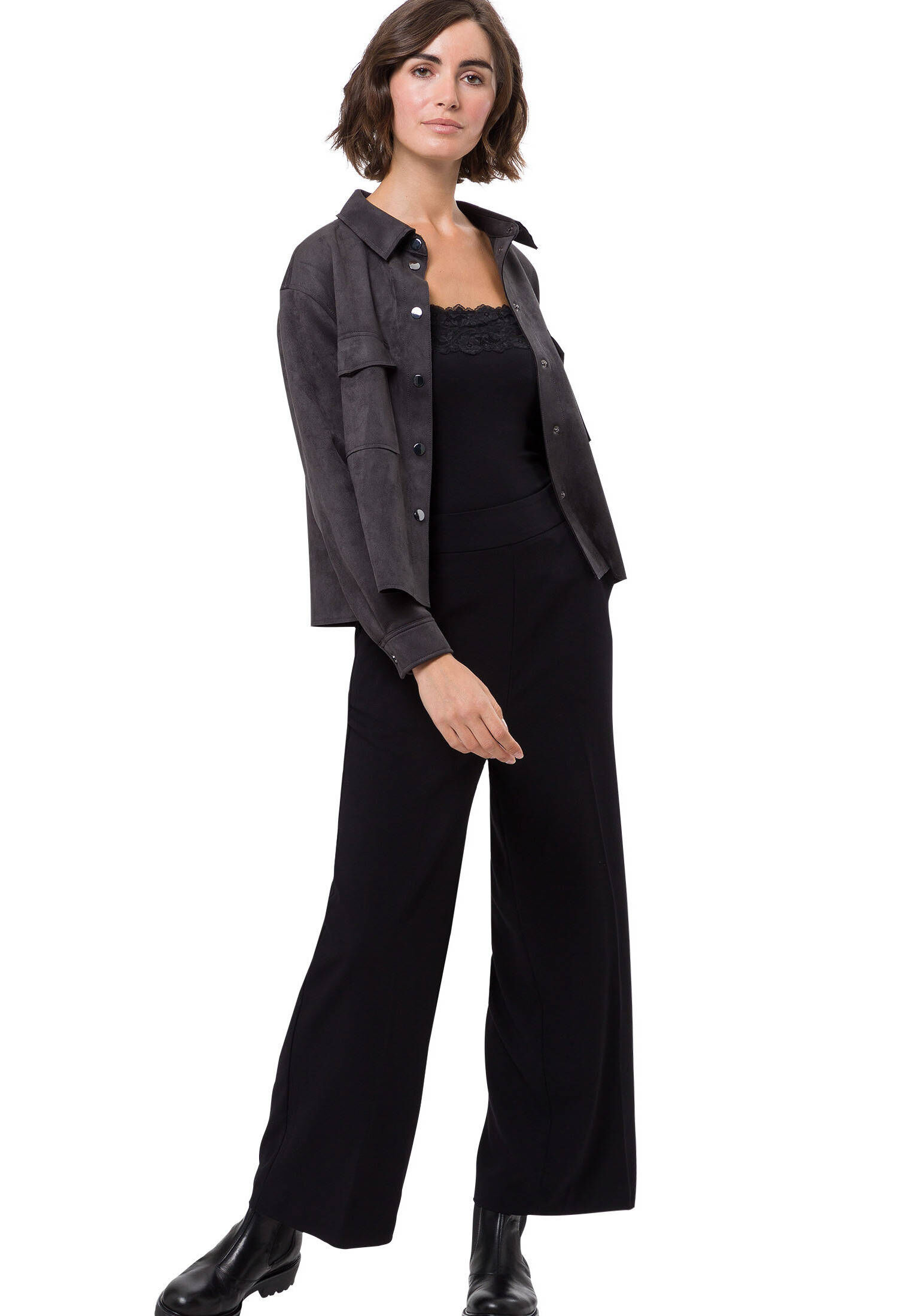 zero Damen Top mit Spitzenborte kaufen | engelhorn